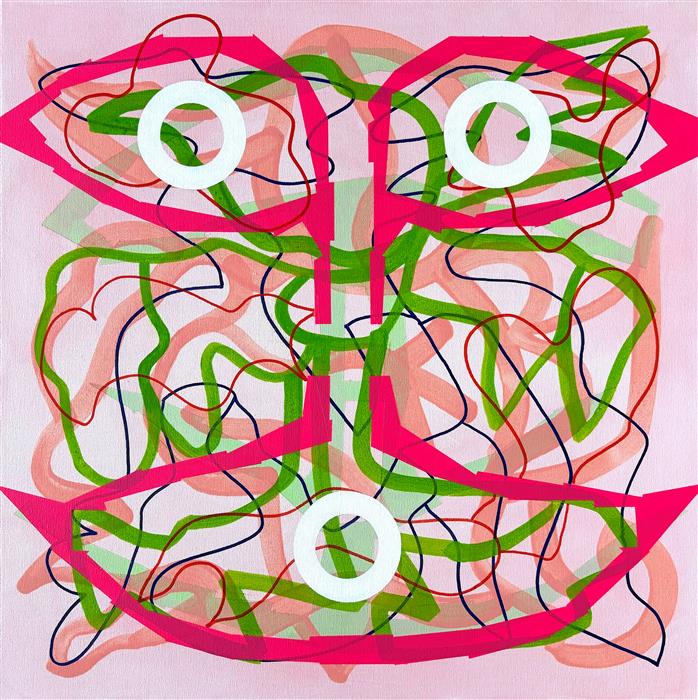 Big Green Series # 10 by Russell Jacobs - acrylic painting | UGallery