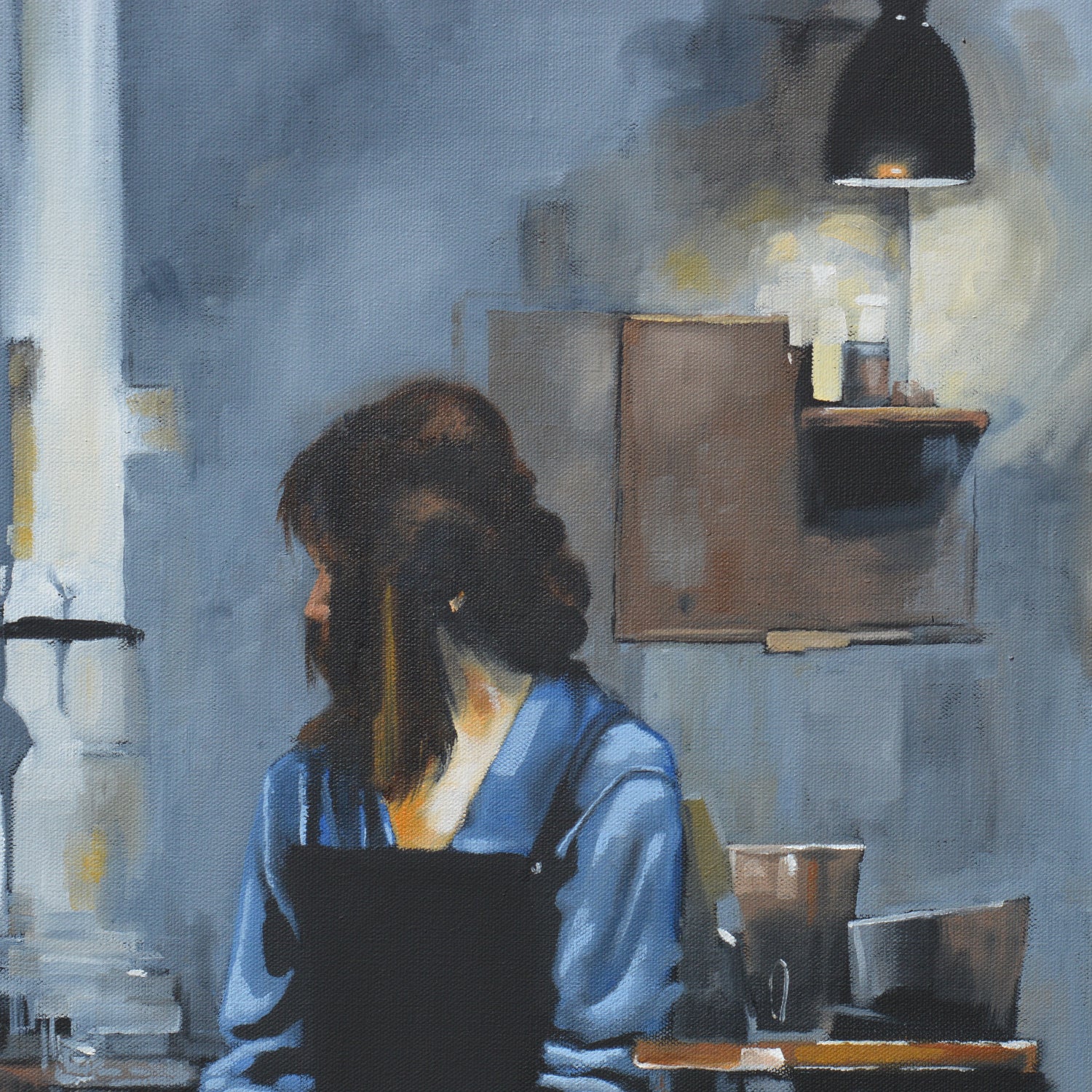 Take a Break Too by David Thelen - oil painting | UGallery