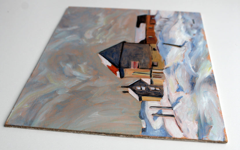 Winter Light, St Lawrence County, New York by Doug Cosbie - oil ...