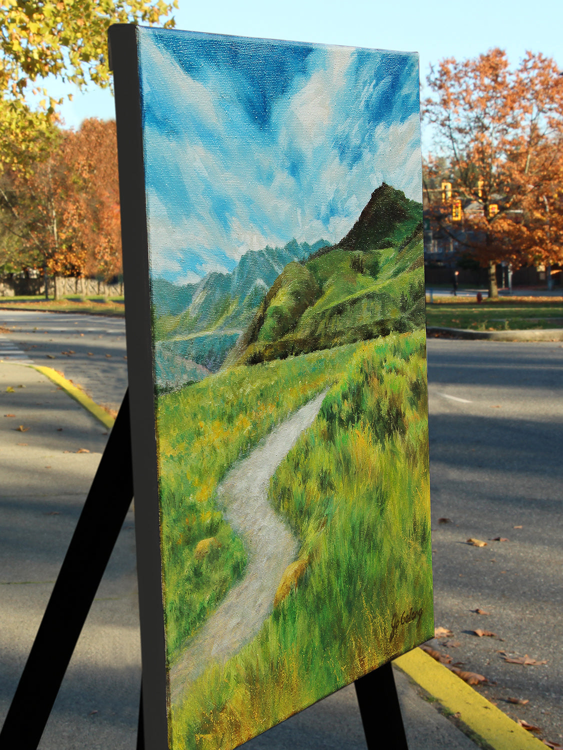 The Way Home by Jo Galang - oil painting | UGallery