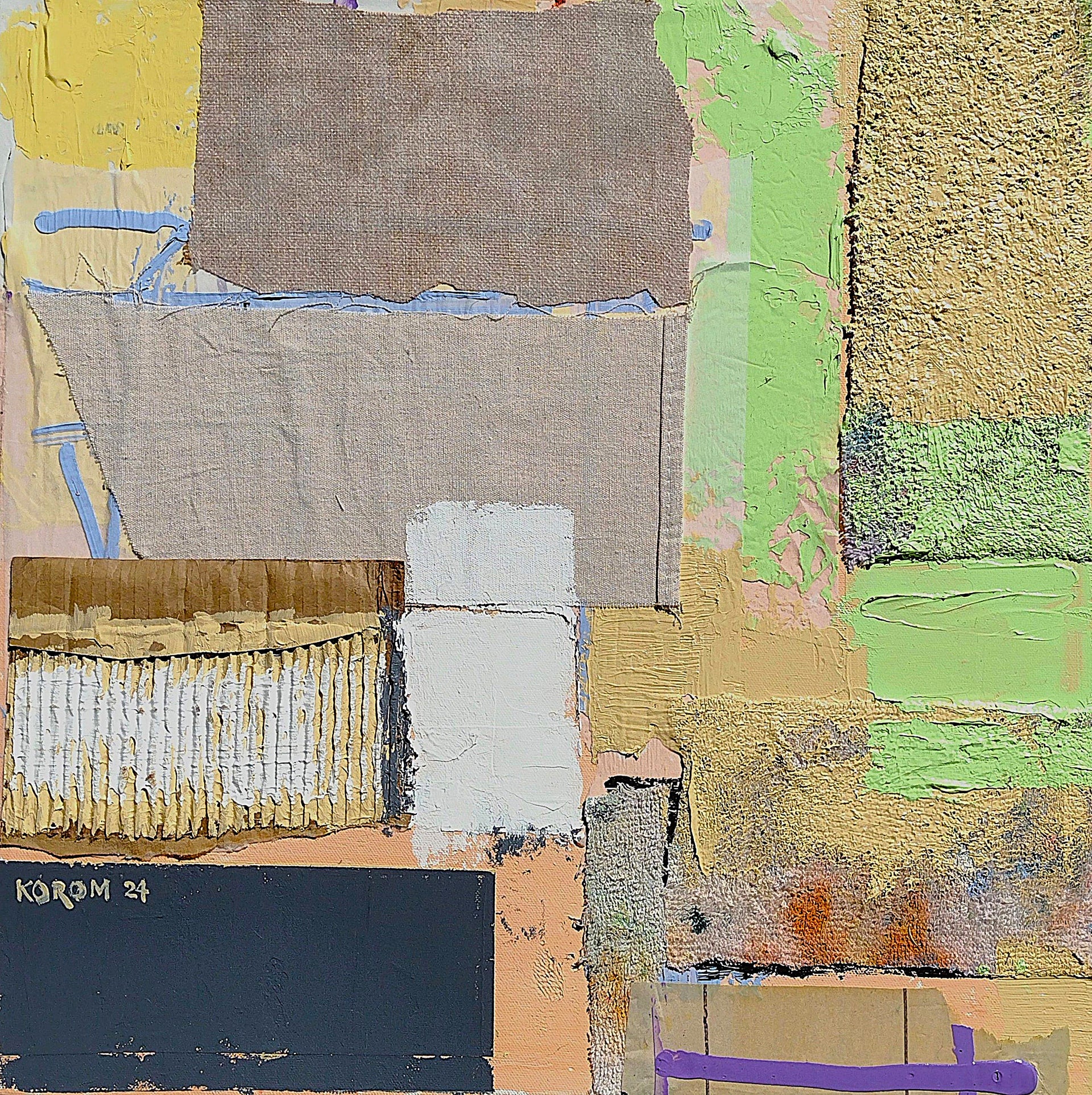 Game of Chance by Joey Korom - mixed media artwork | UGallery