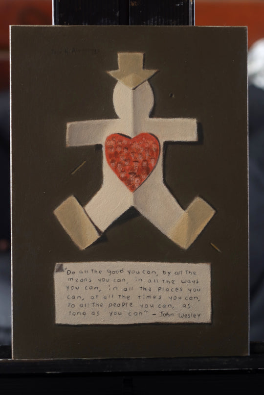 Big Heart by Jose H. Alvarenga - oil painting | UGallery