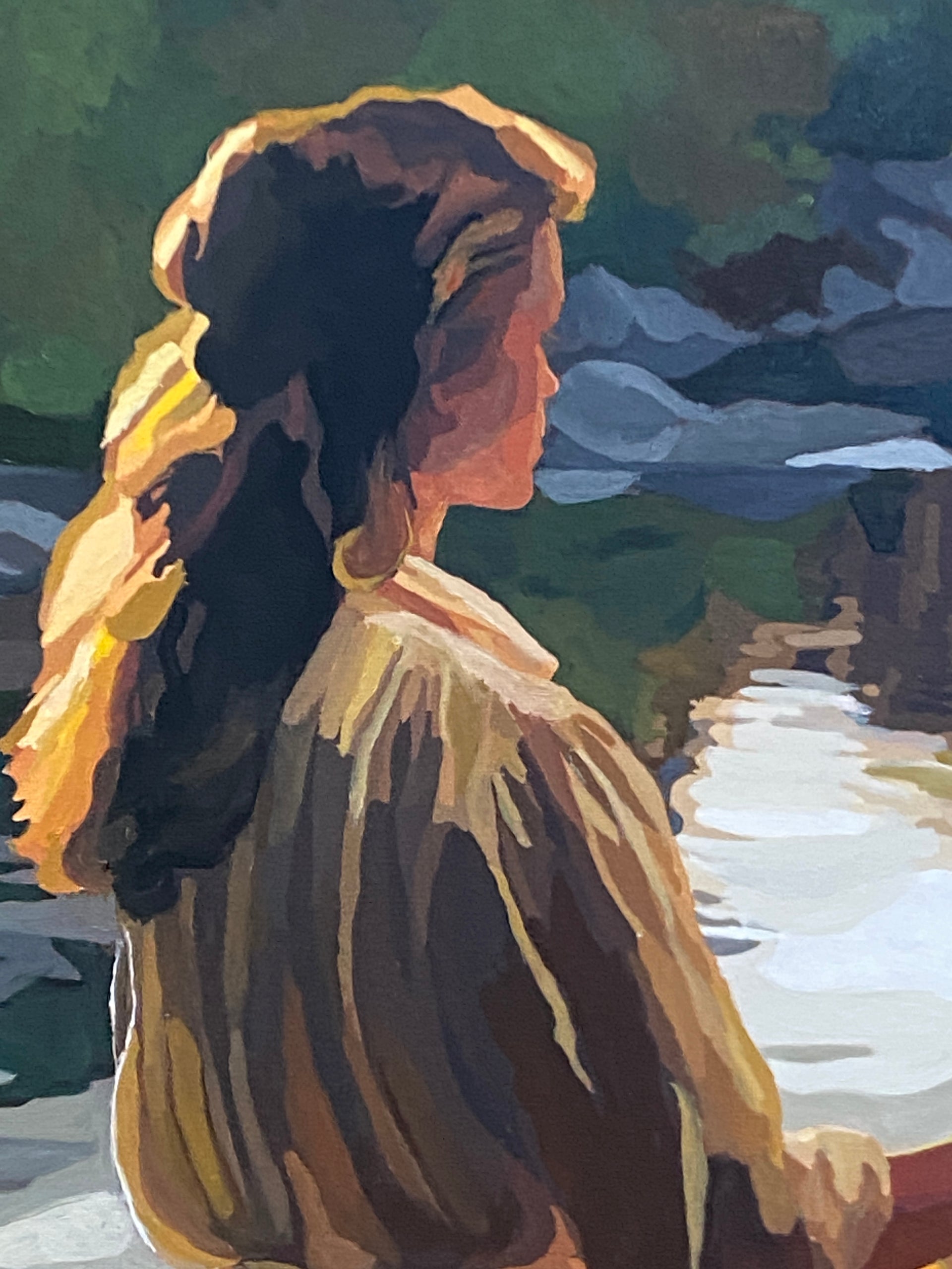 The Landscape by Keith Thomson - mixed media artwork | UGallery