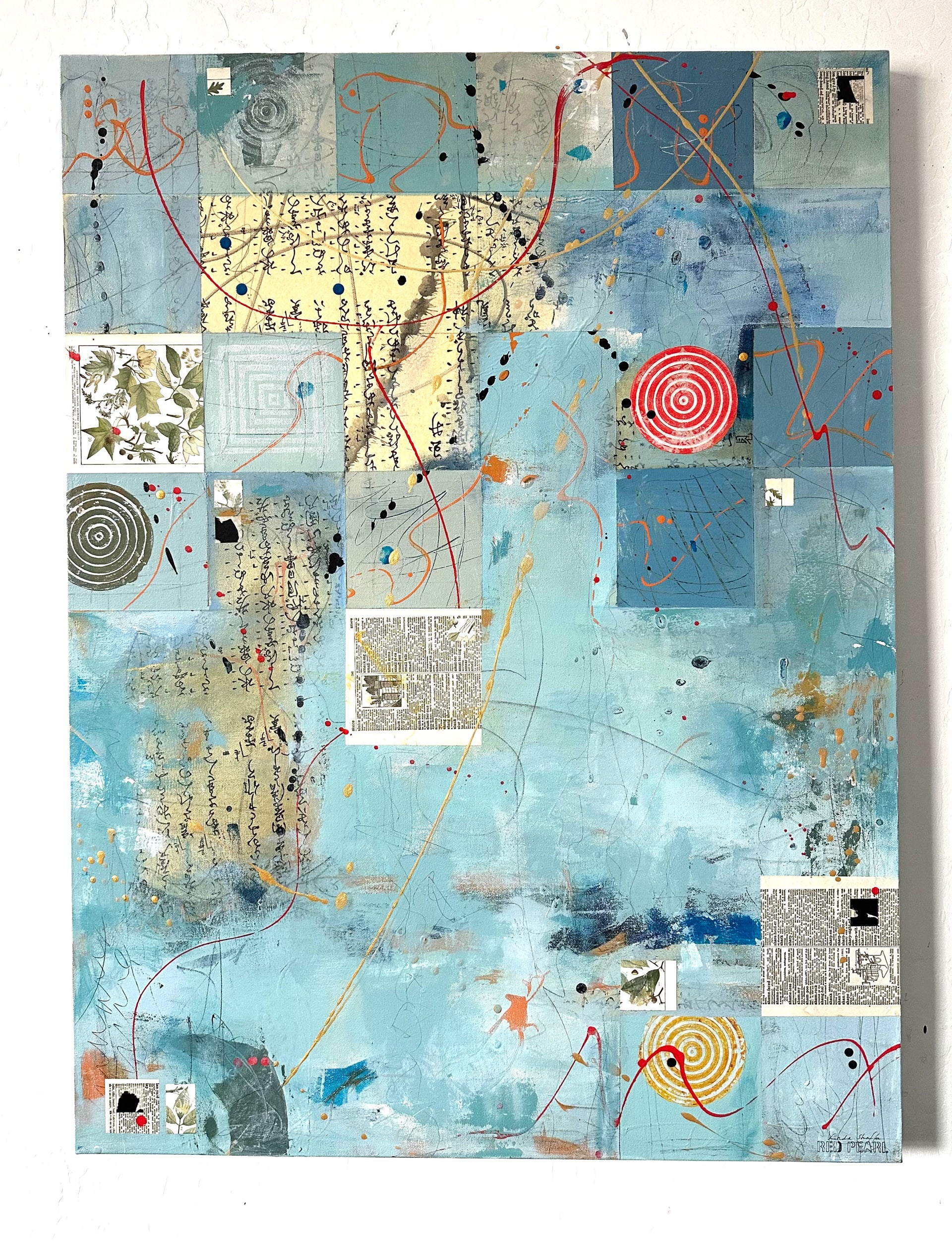 Small Talk by Linda Shaffer - mixed media artwork | UGallery