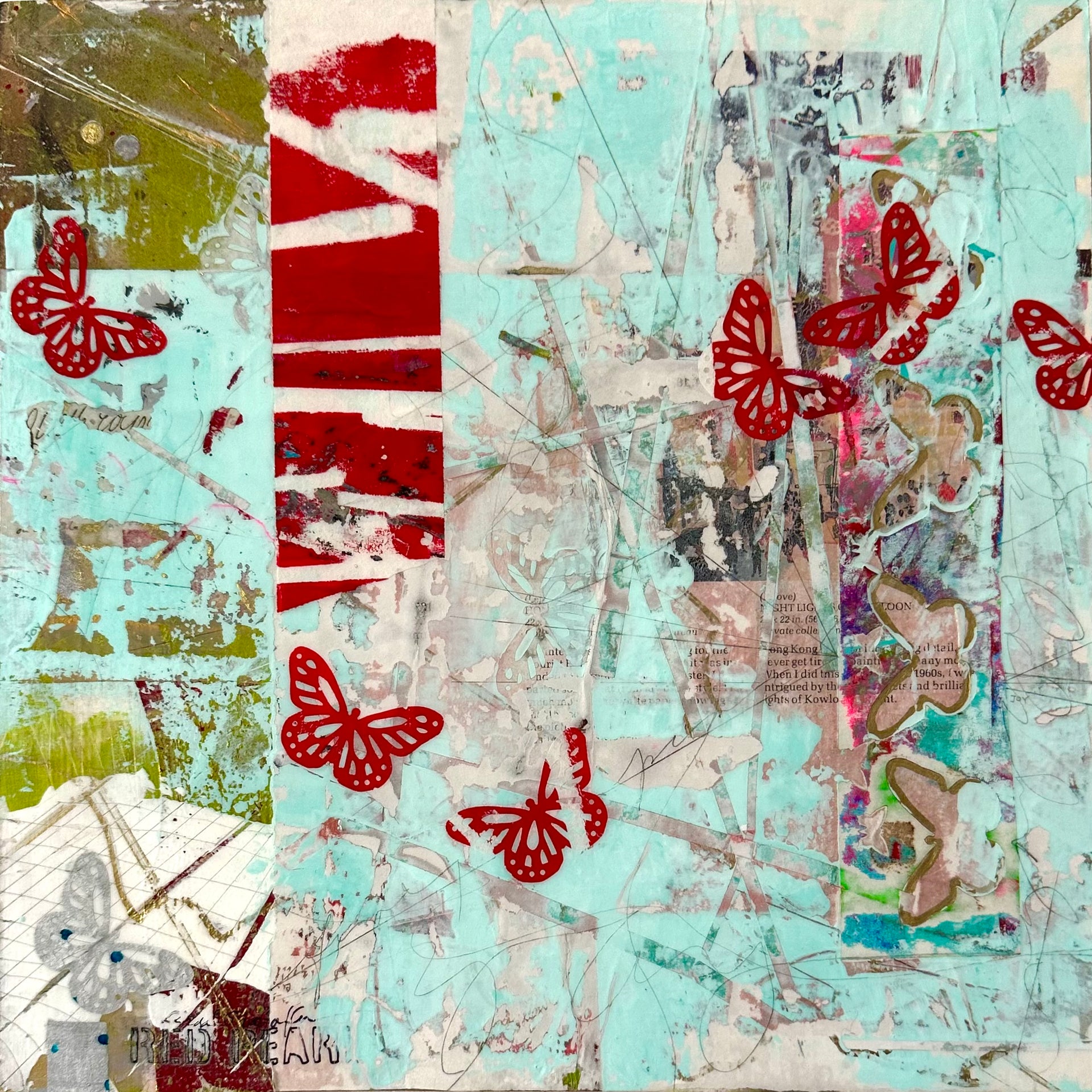 Spring's Promise by Linda Shaffer - mixed media artwork | UGallery