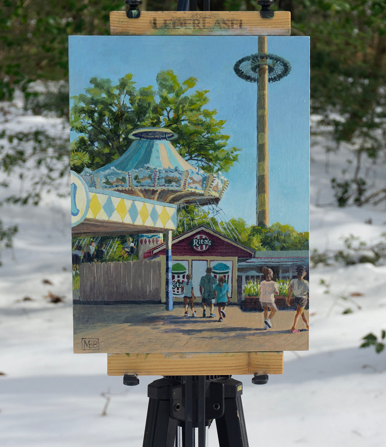 From the Face Paint Stand by Mary Beatty-Brooks - acrylic painting ...