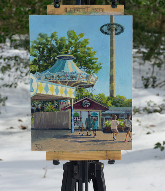 From the Face Paint Stand by Mary Beatty-Brooks - acrylic painting ...