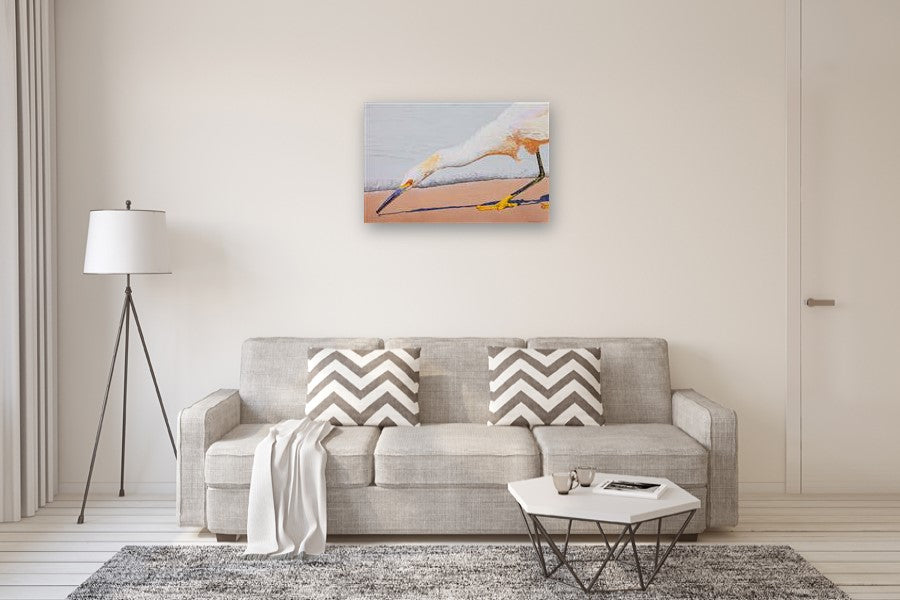 Great White Hunter by Emil Morhardt - acrylic painting | UGallery
