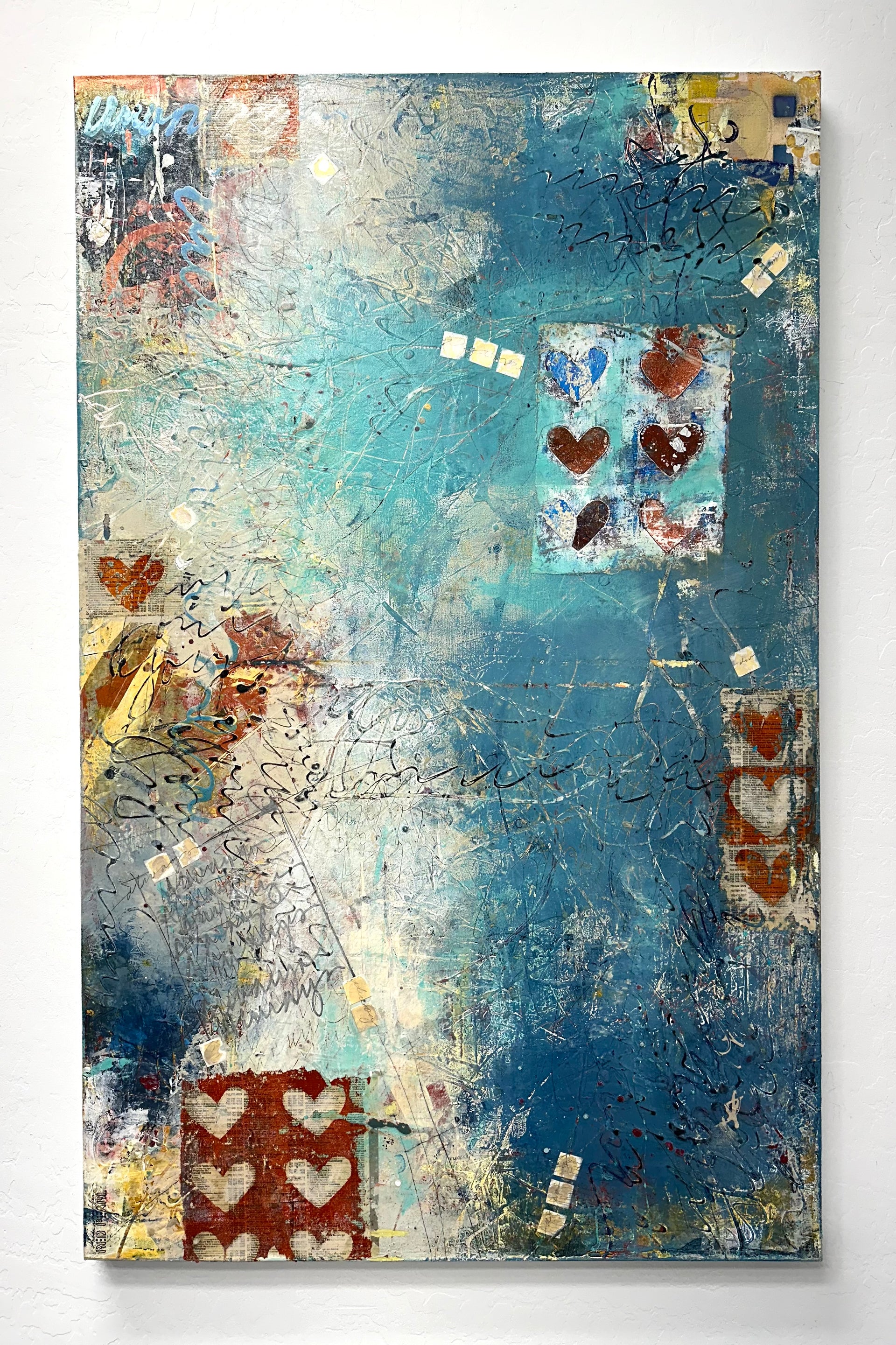 Always Time by Linda Shaffer - mixed media artwork | UGallery