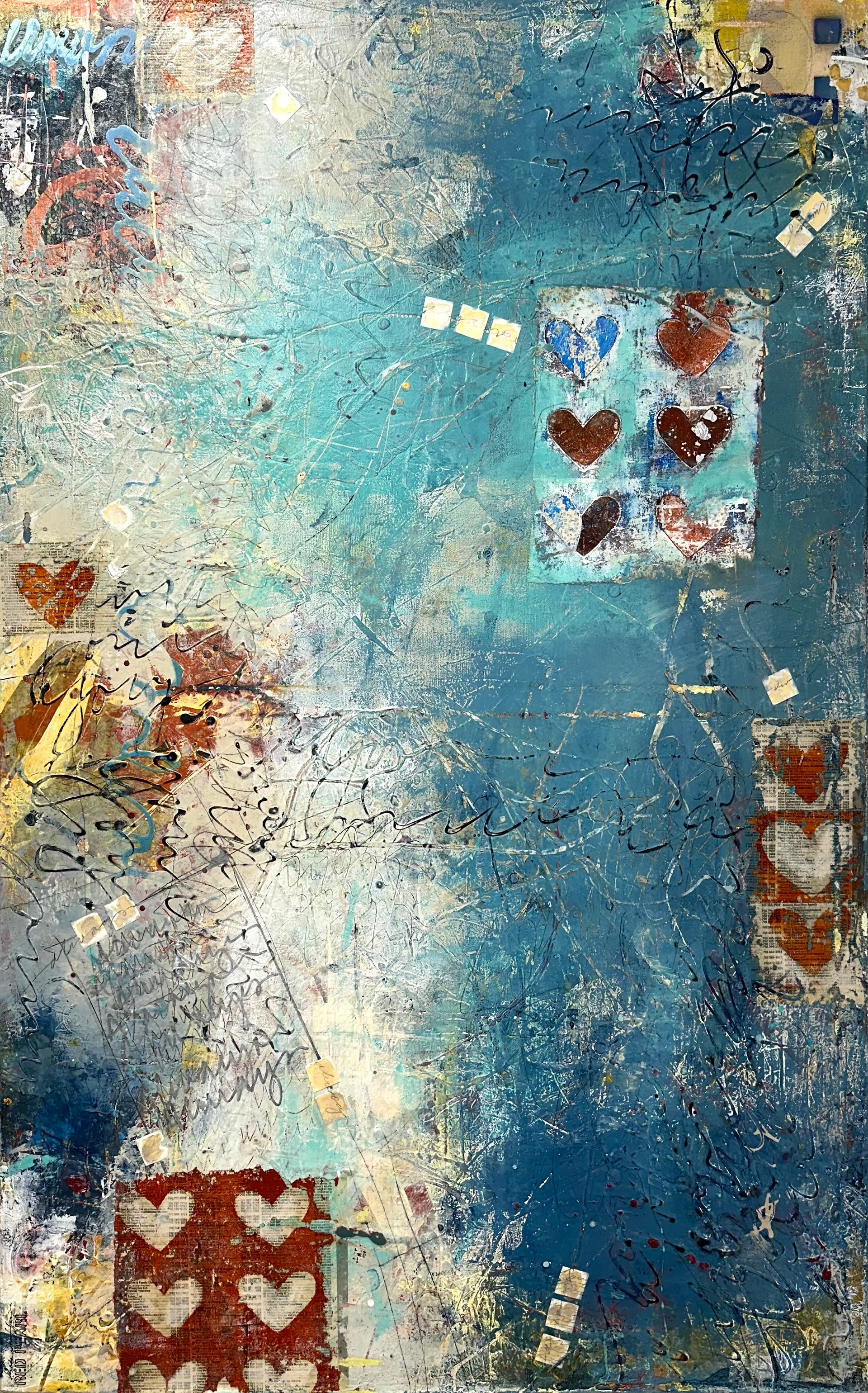 Always Time by Linda Shaffer - mixed media artwork | UGallery