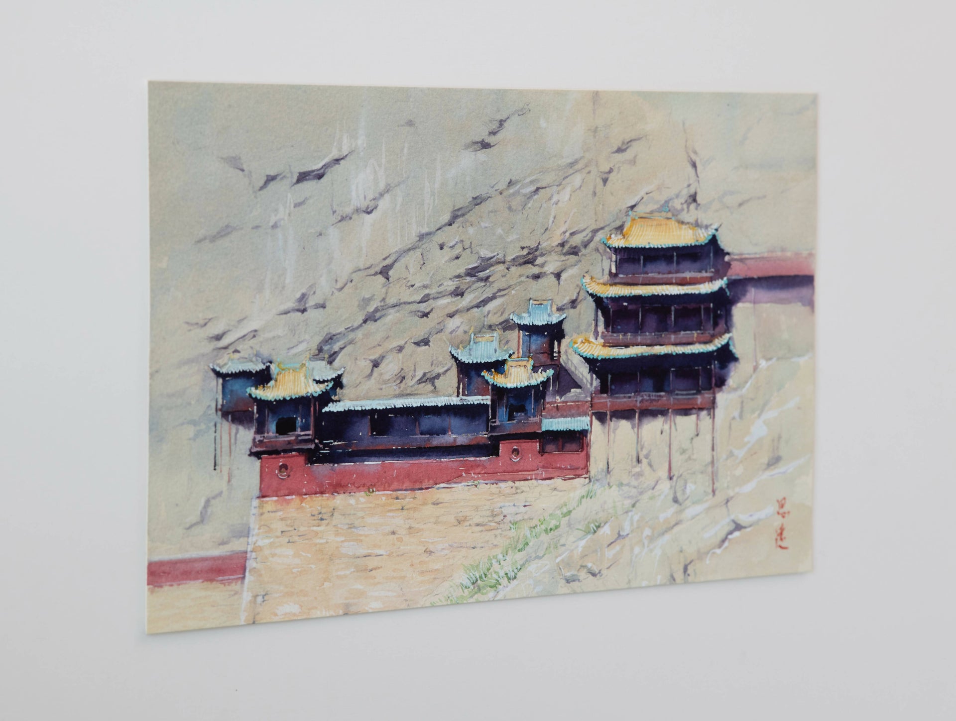 Watercolor Impressions of Chinese Architecture 15 by Siyuan Ma ...