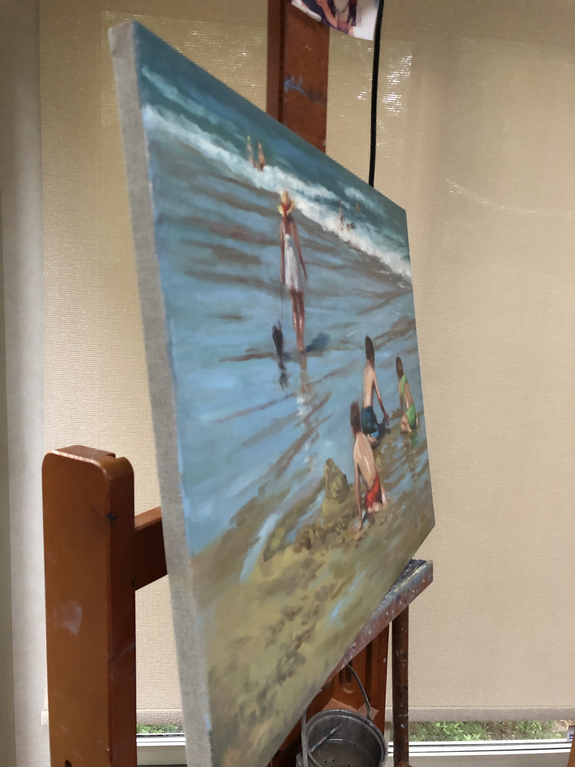Outgoing Tide by Faye Vander Veer - oil painting | UGallery