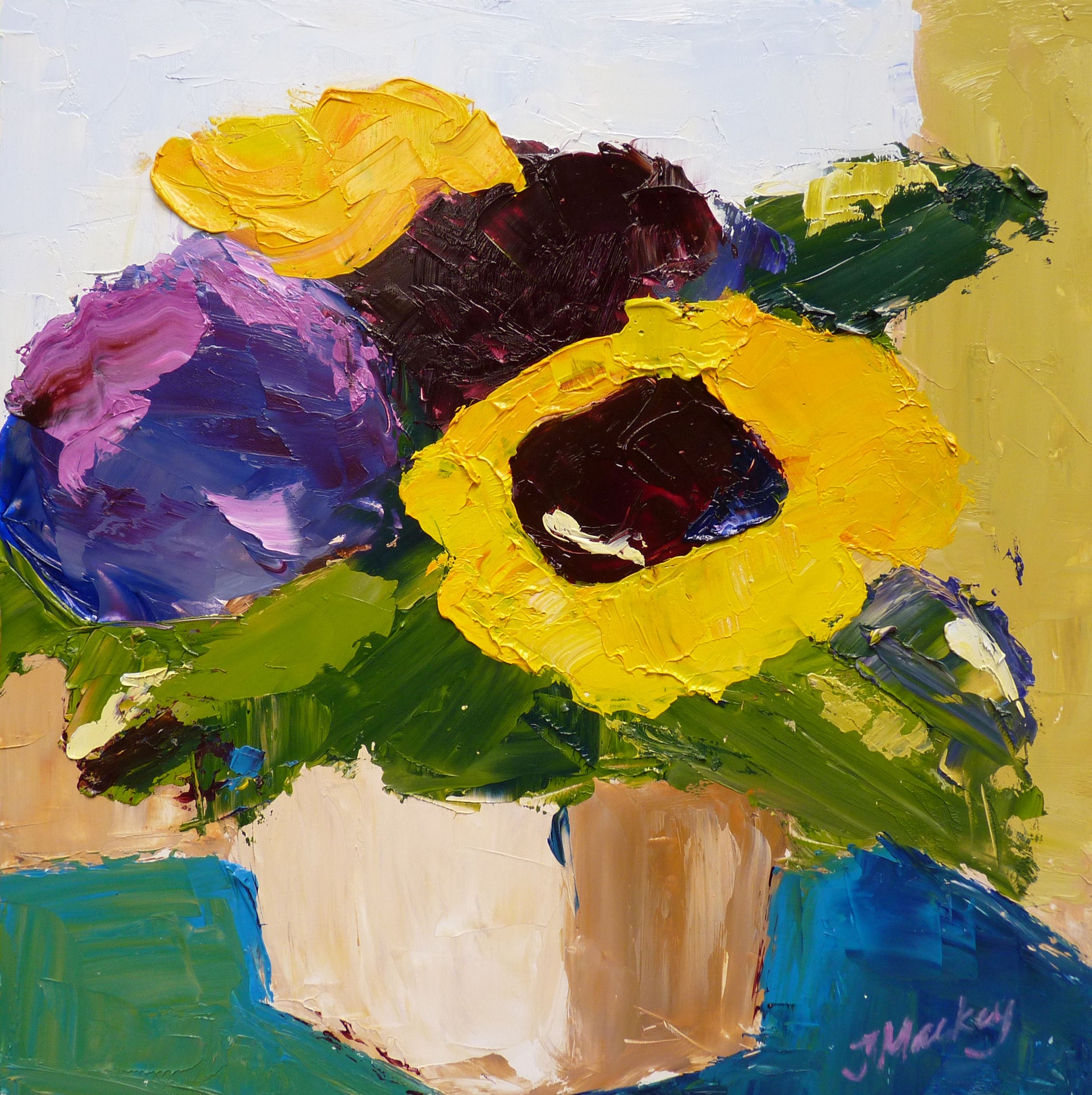 Day One by Judy Mackey - oil painting | UGallery