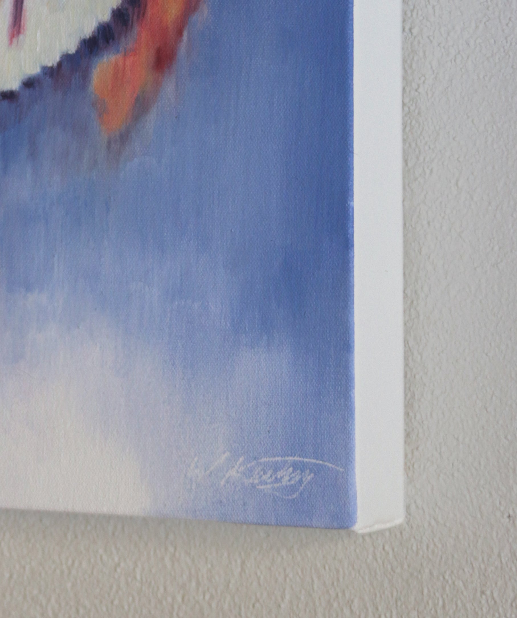 Cowboy on the Plaza by Warren Keating - oil painting | UGallery