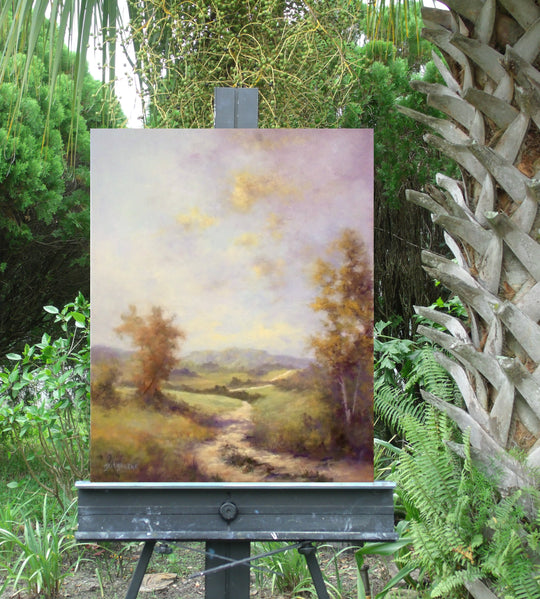 The Long Road Home by Gail Greene - oil painting | UGallery