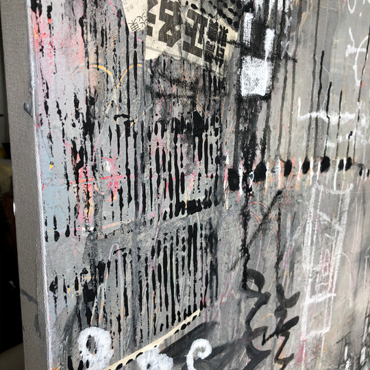 Graffiti II by Pat Forbes - acrylic painting | UGallery