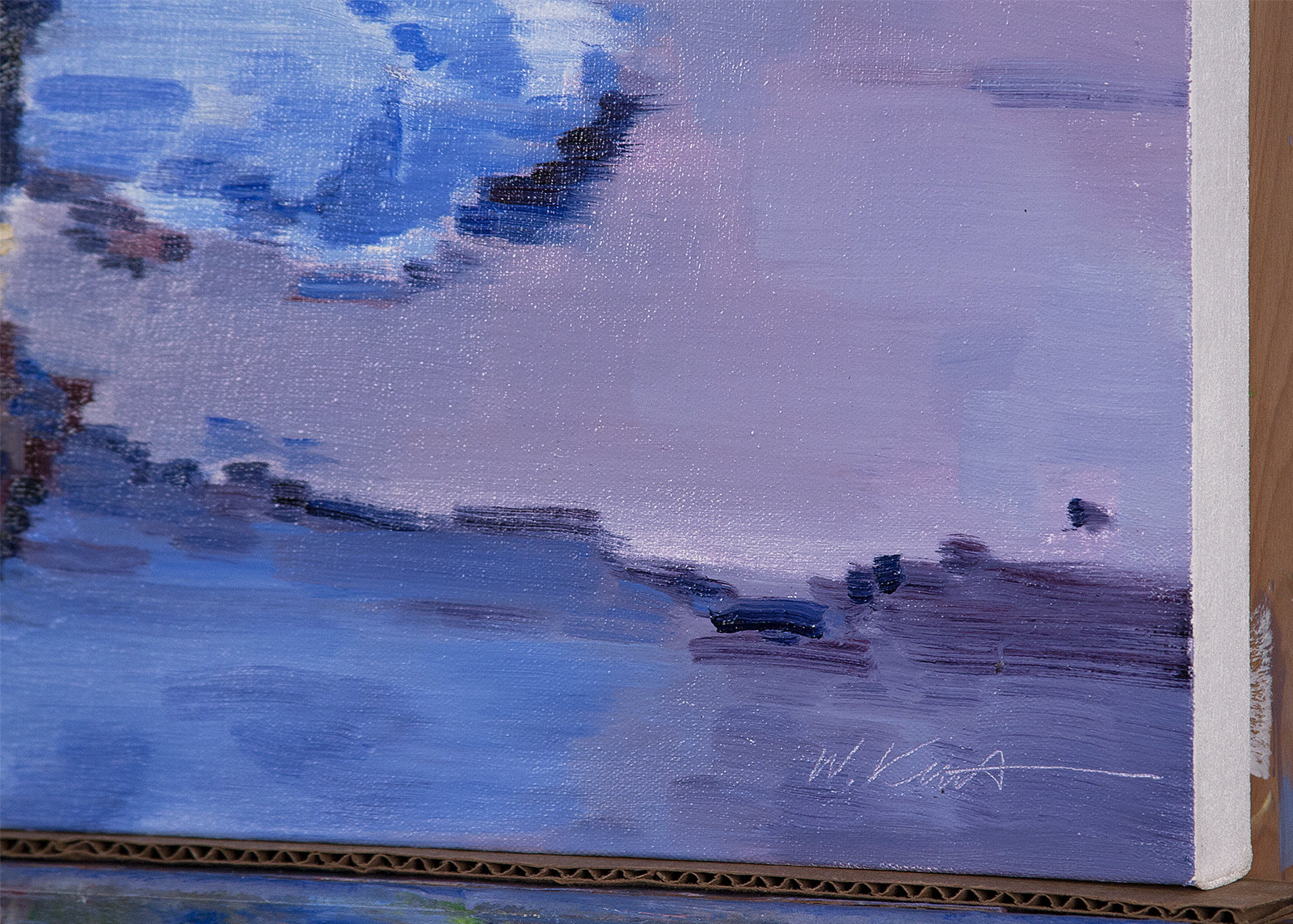 Two Cool Guys Walking Together In Paris by Warren Keating - oil ...