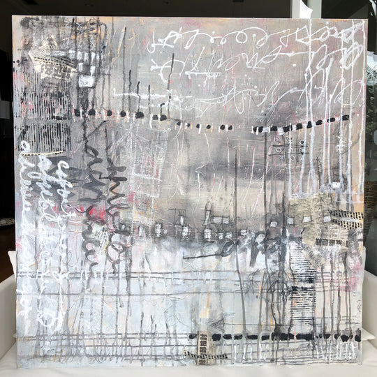 Graffiti II by Pat Forbes - acrylic painting | UGallery