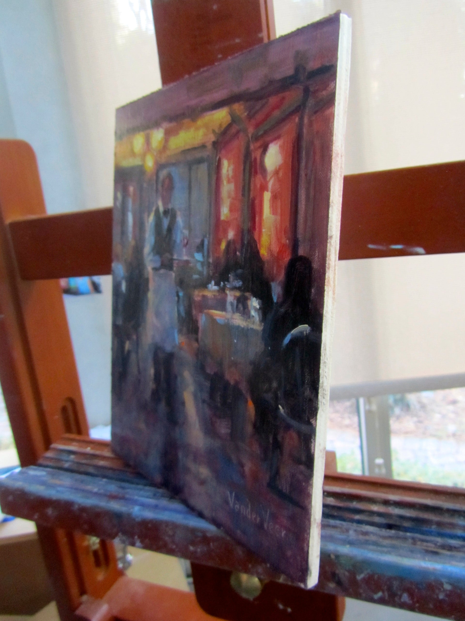 Another Late Night by Faye Vander Veer - oil painting | UGallery
