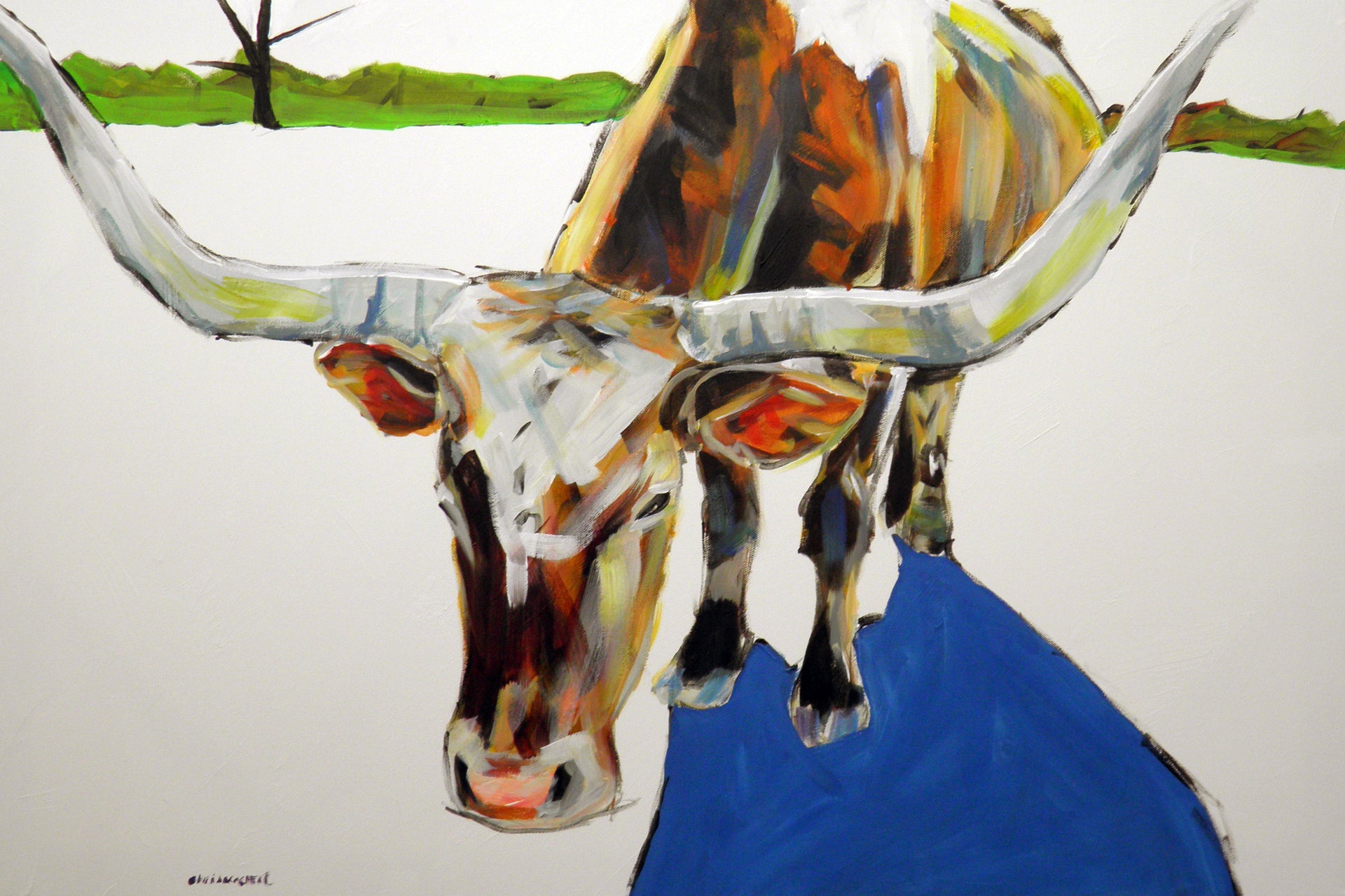 Daisy by Chris Wagner - acrylic painting | UGallery