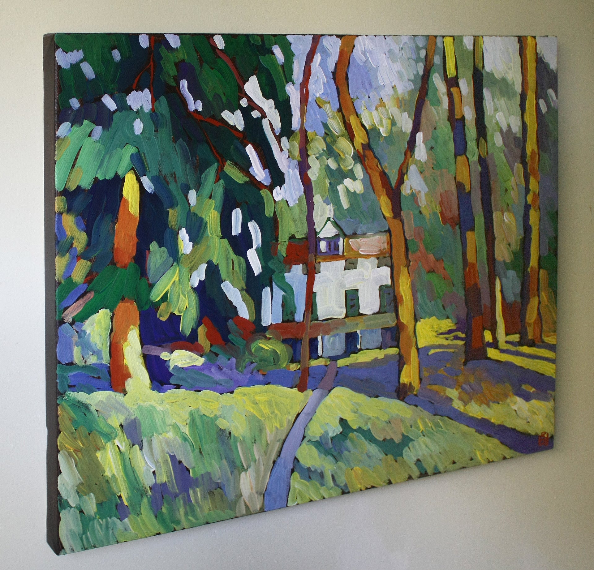 Sylvan Scene by Robert Hofherr - acrylic painting | UGallery