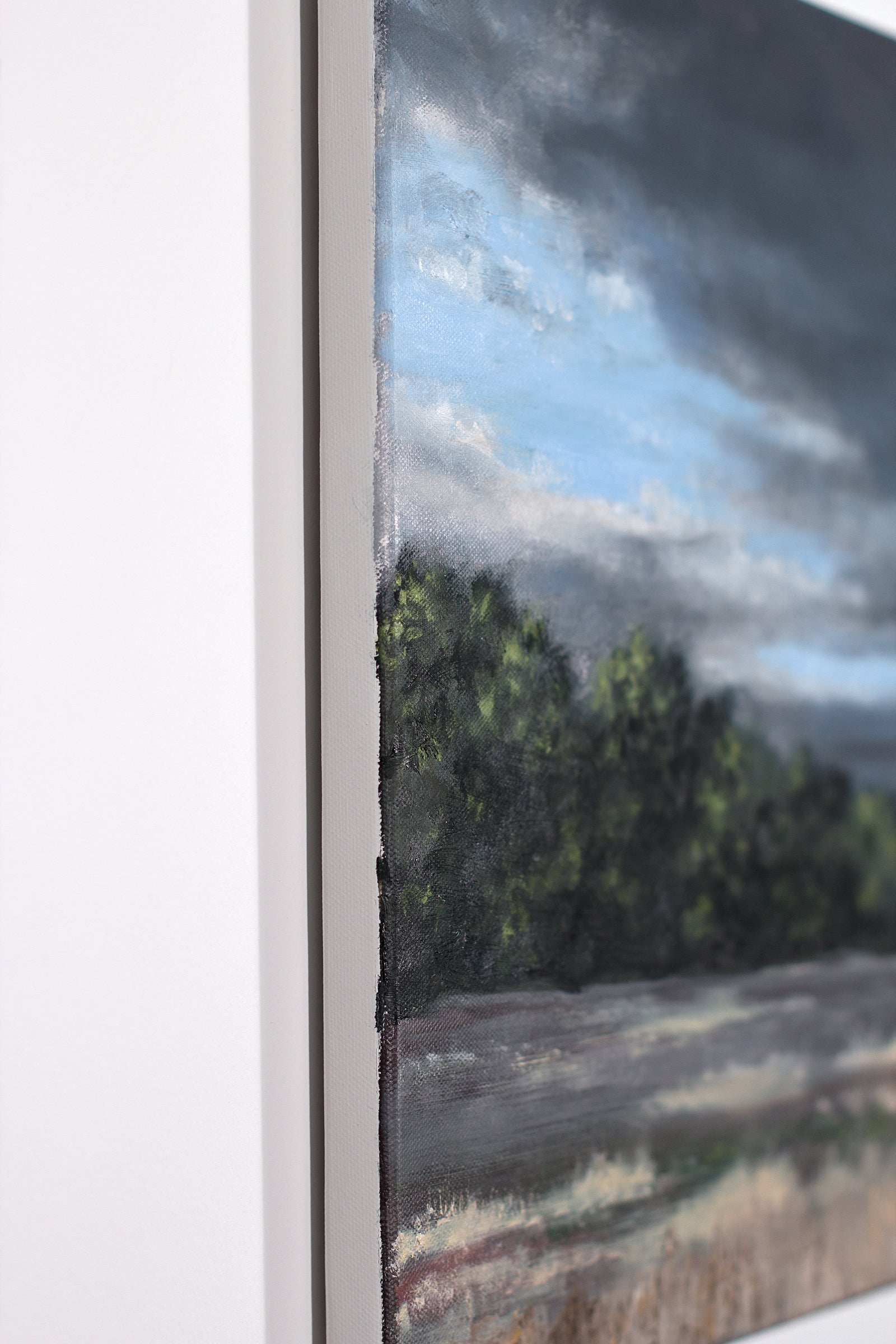 Late Afternoon Meadow by Jill Poyerd - oil painting | UGallery