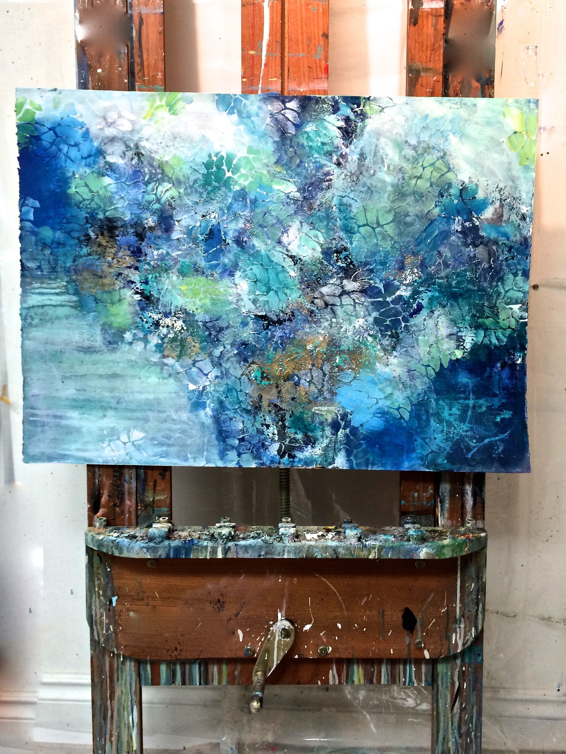 Seaglass by DL Watson - acrylic painting | UGallery