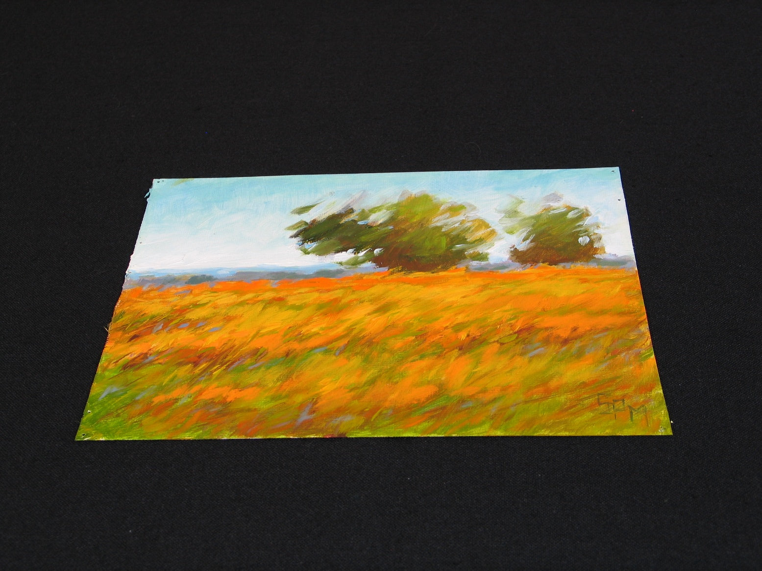 Soybeans and Grass by Suzanne Massion - oil painting | UGallery