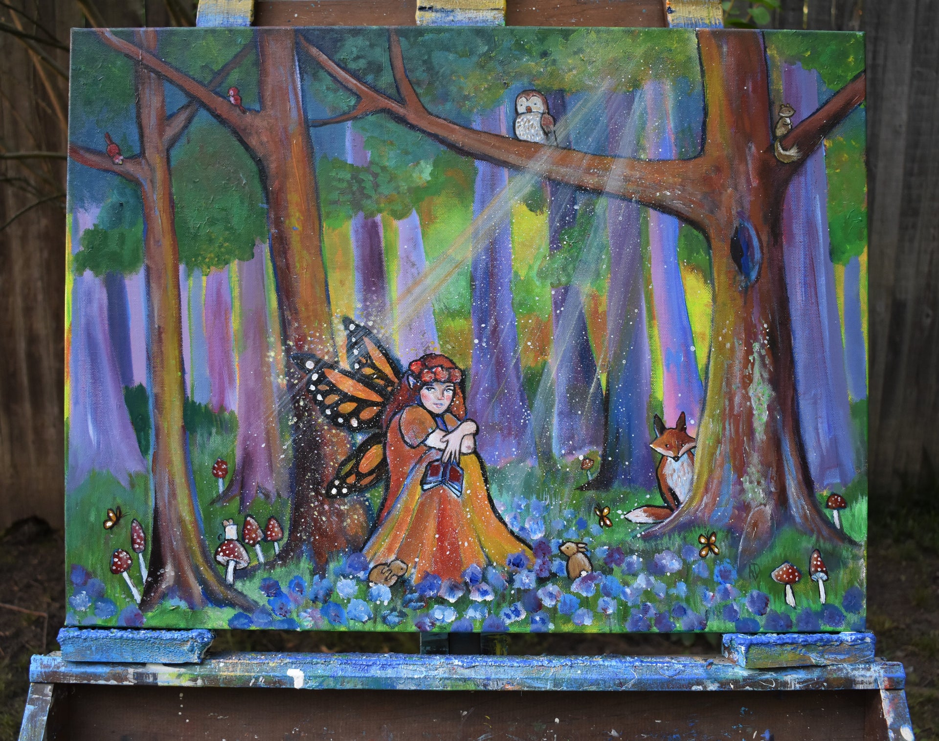 Fairy Tale by Andrea Doss - acrylic painting | UGallery