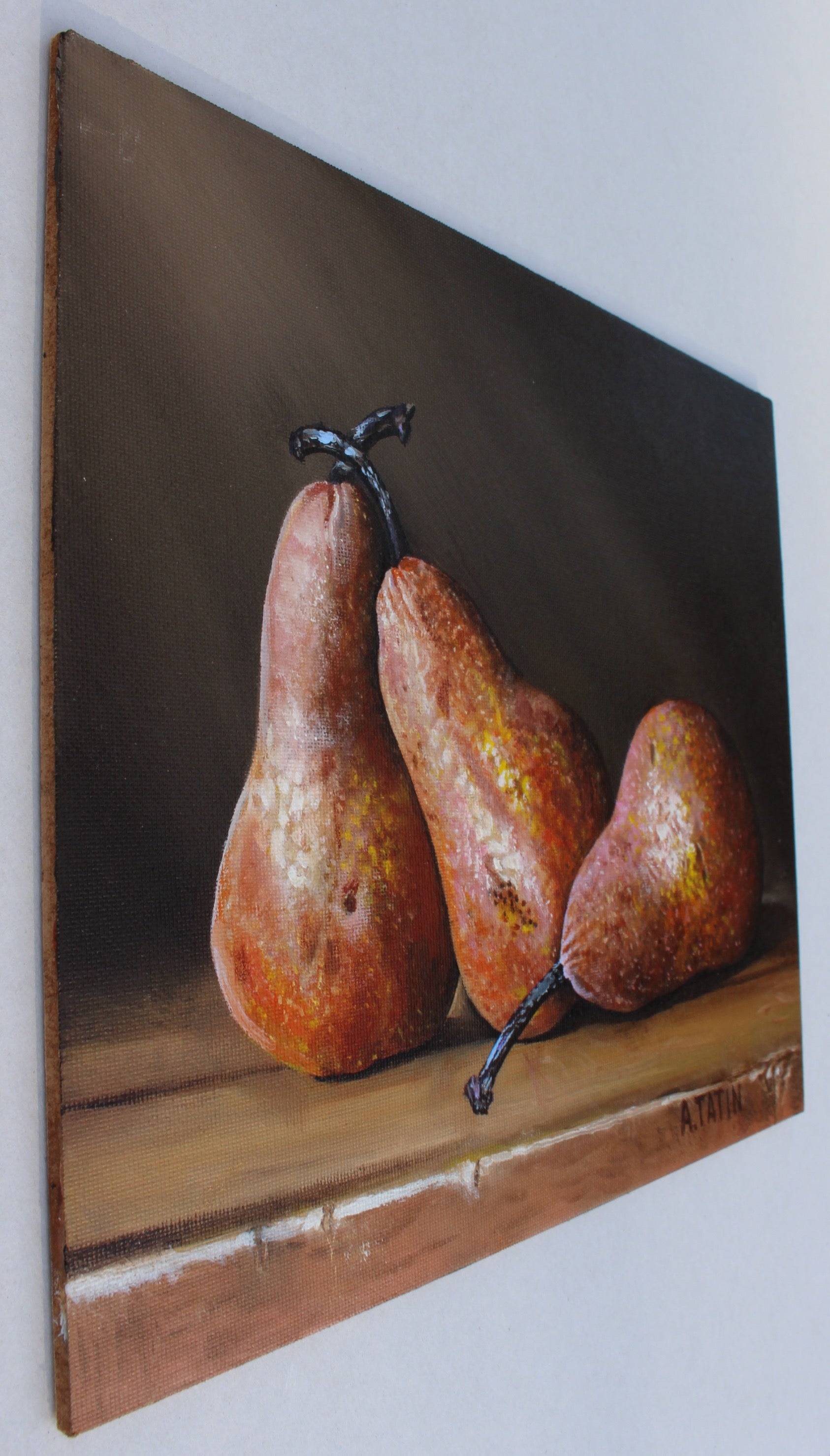 Brown Pears by Art Tatin - oil painting | UGallery