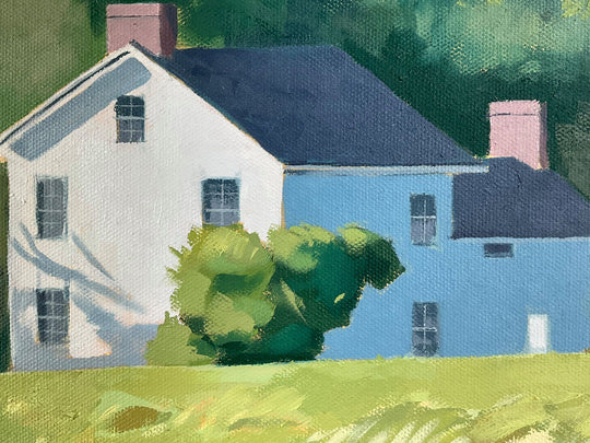 House in Field by Brian McCarty - oil painting | UGallery