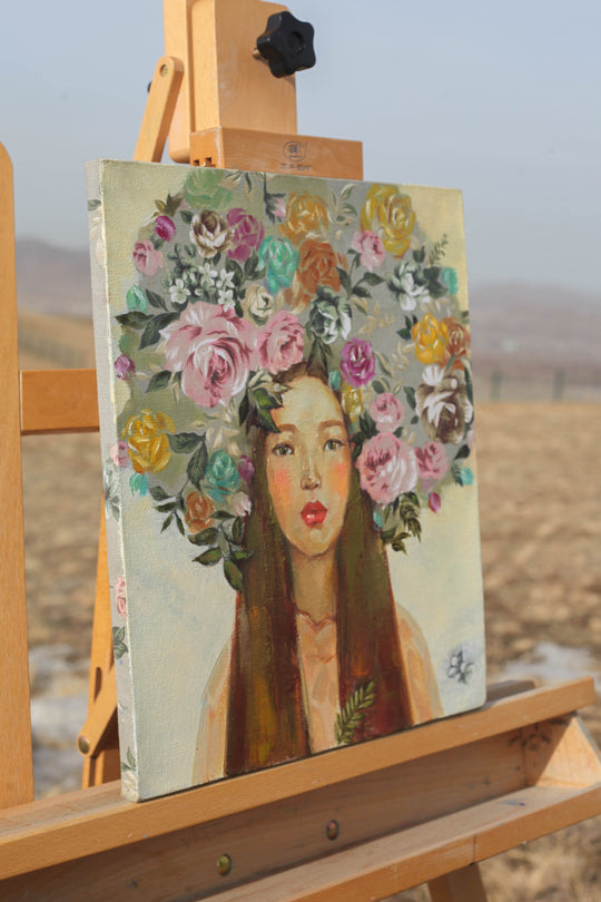 The Earth 2 by Mika Burt - oil painting | UGallery