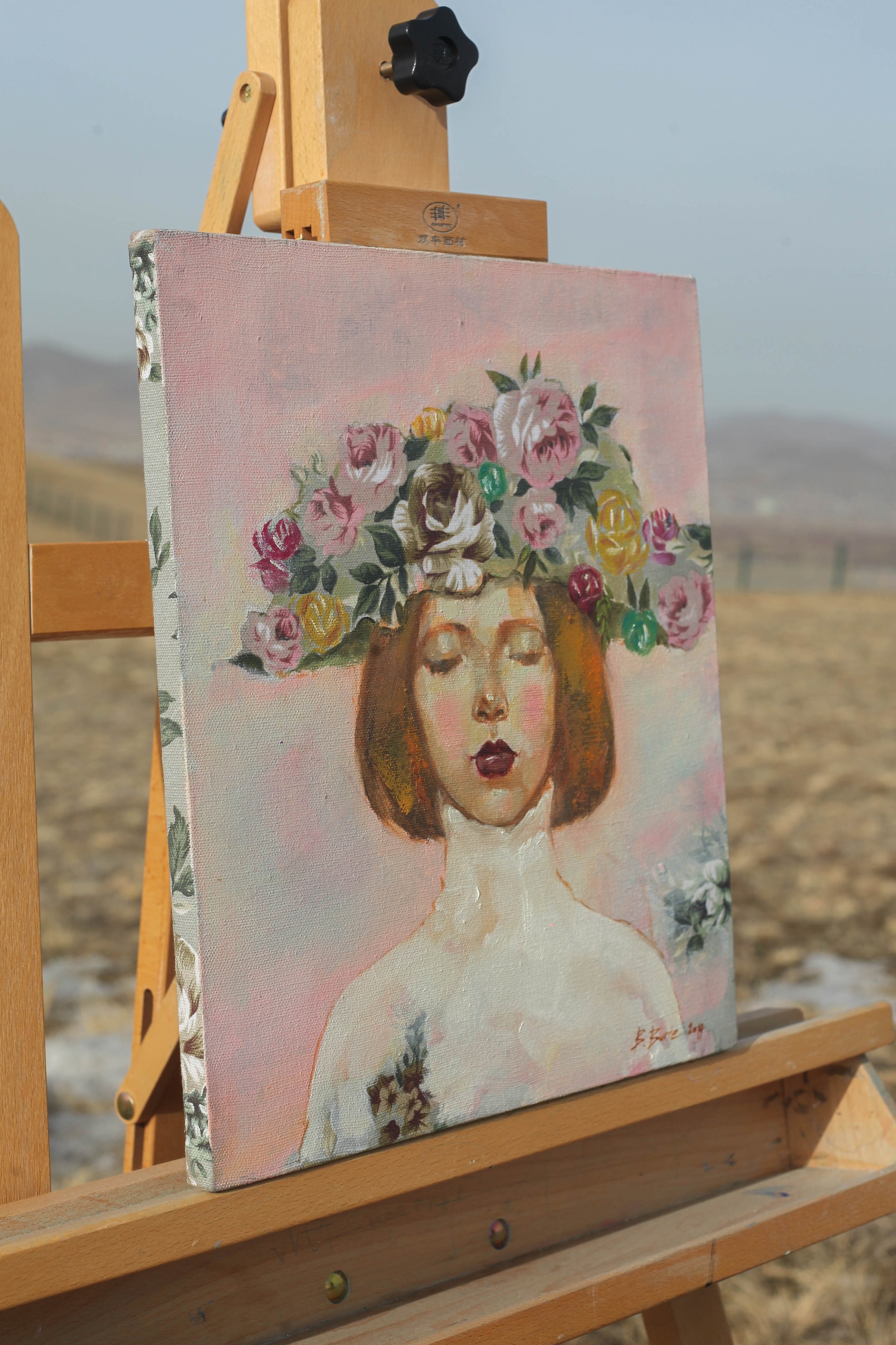 The Earth 3 by Mika Burt - oil painting | UGallery