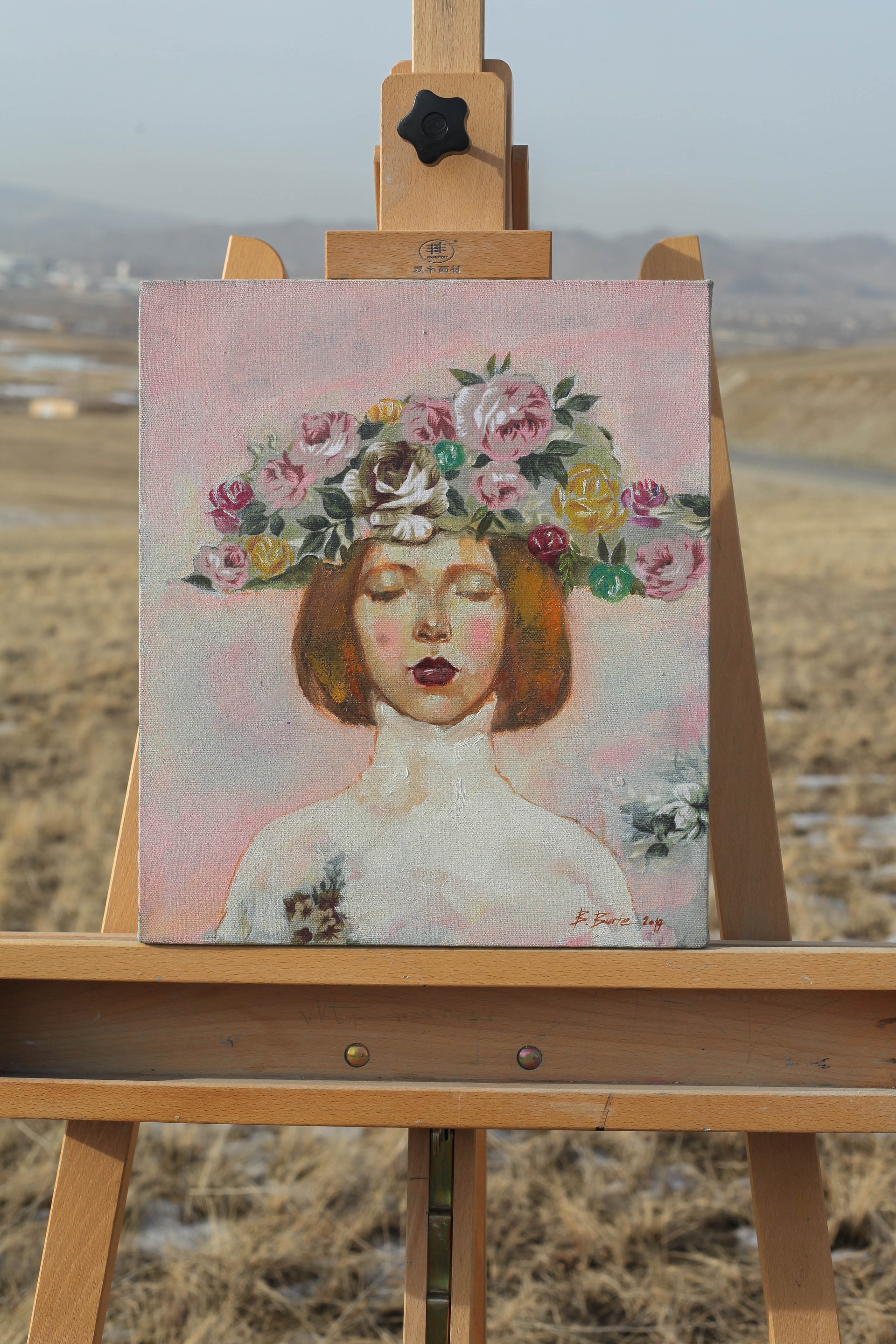 The Earth 3 by Mika Burt - oil painting | UGallery