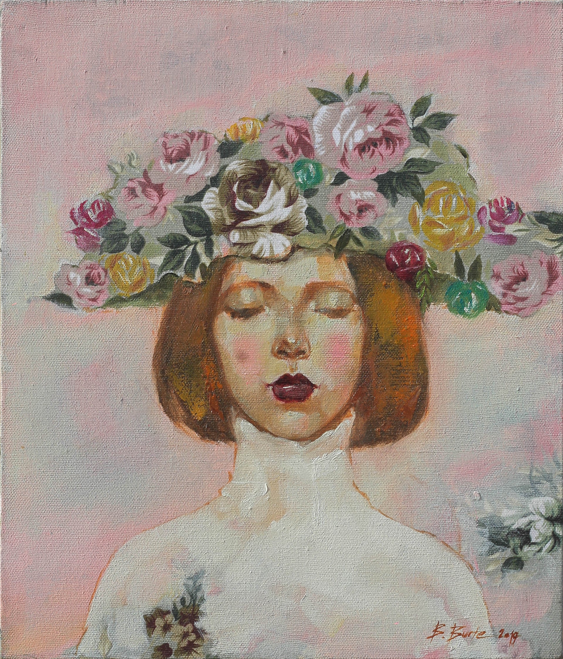 The Earth 3 by Mika Burt - oil painting | UGallery