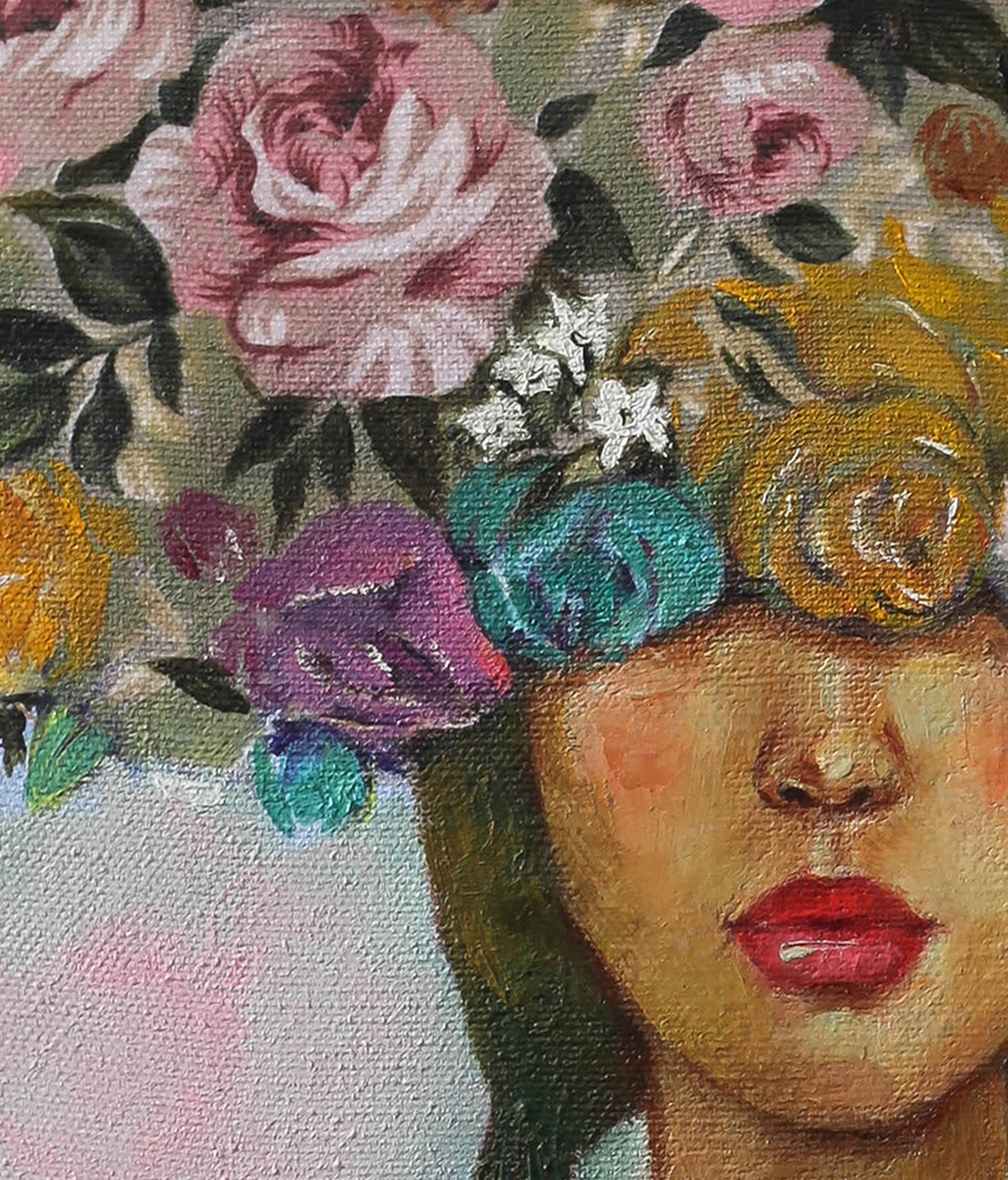 The Earth by Mika Burt - oil painting | UGallery