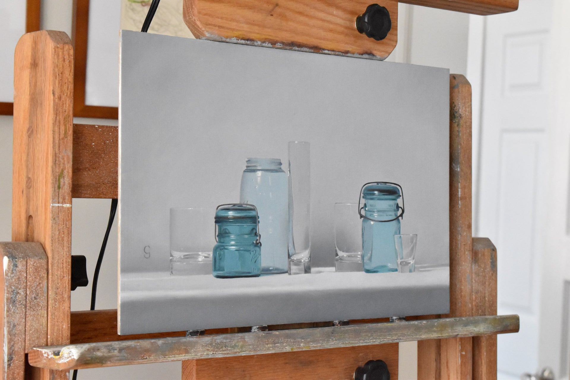 Sequence in Blue by Christopher Garvey - oil painting | UGallery