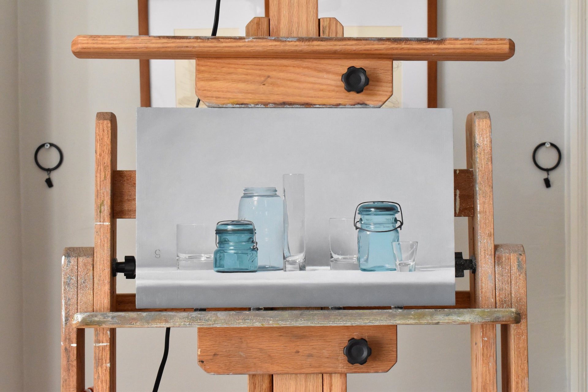 Sequence in Blue by Christopher Garvey - oil painting | UGallery