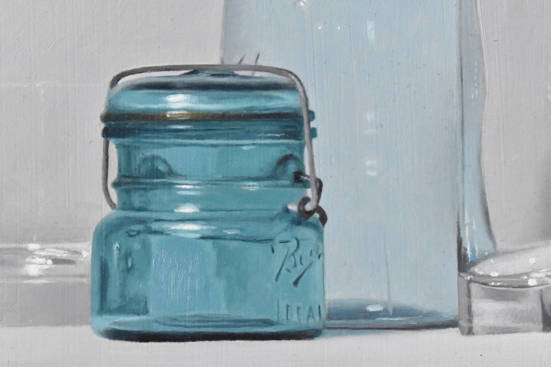 Sequence in Blue by Christopher Garvey - oil painting | UGallery