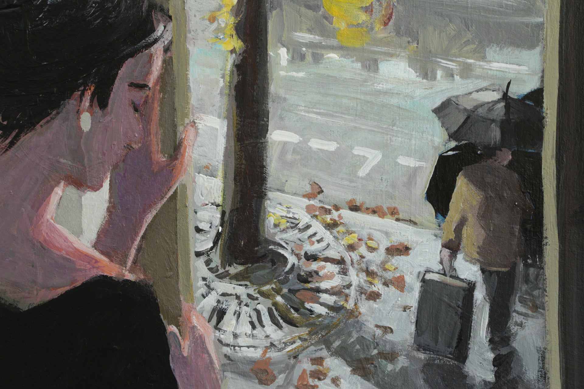 Departure by Bertrand Girard - acrylic painting | UGallery