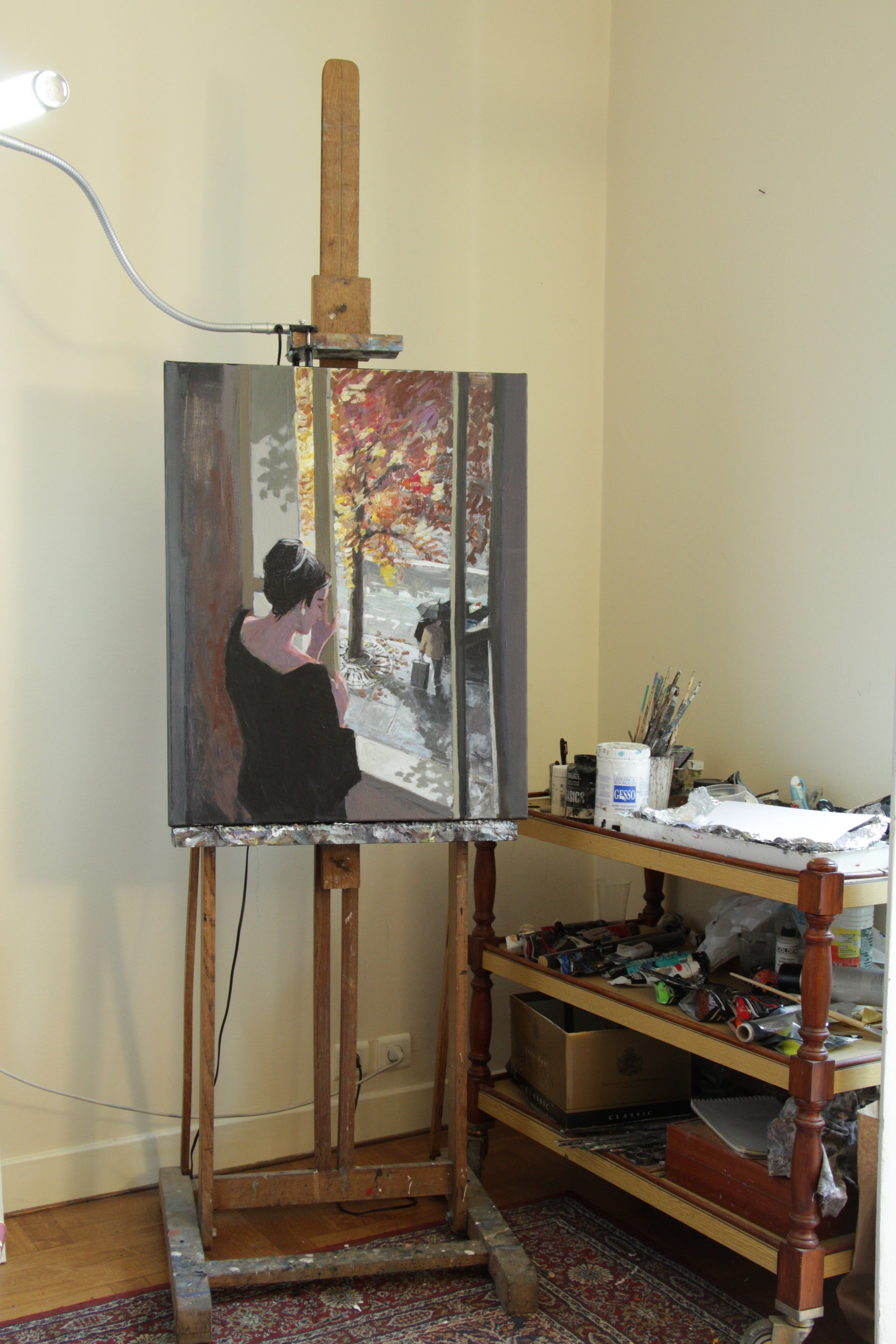 Departure by Bertrand Girard - acrylic painting | UGallery