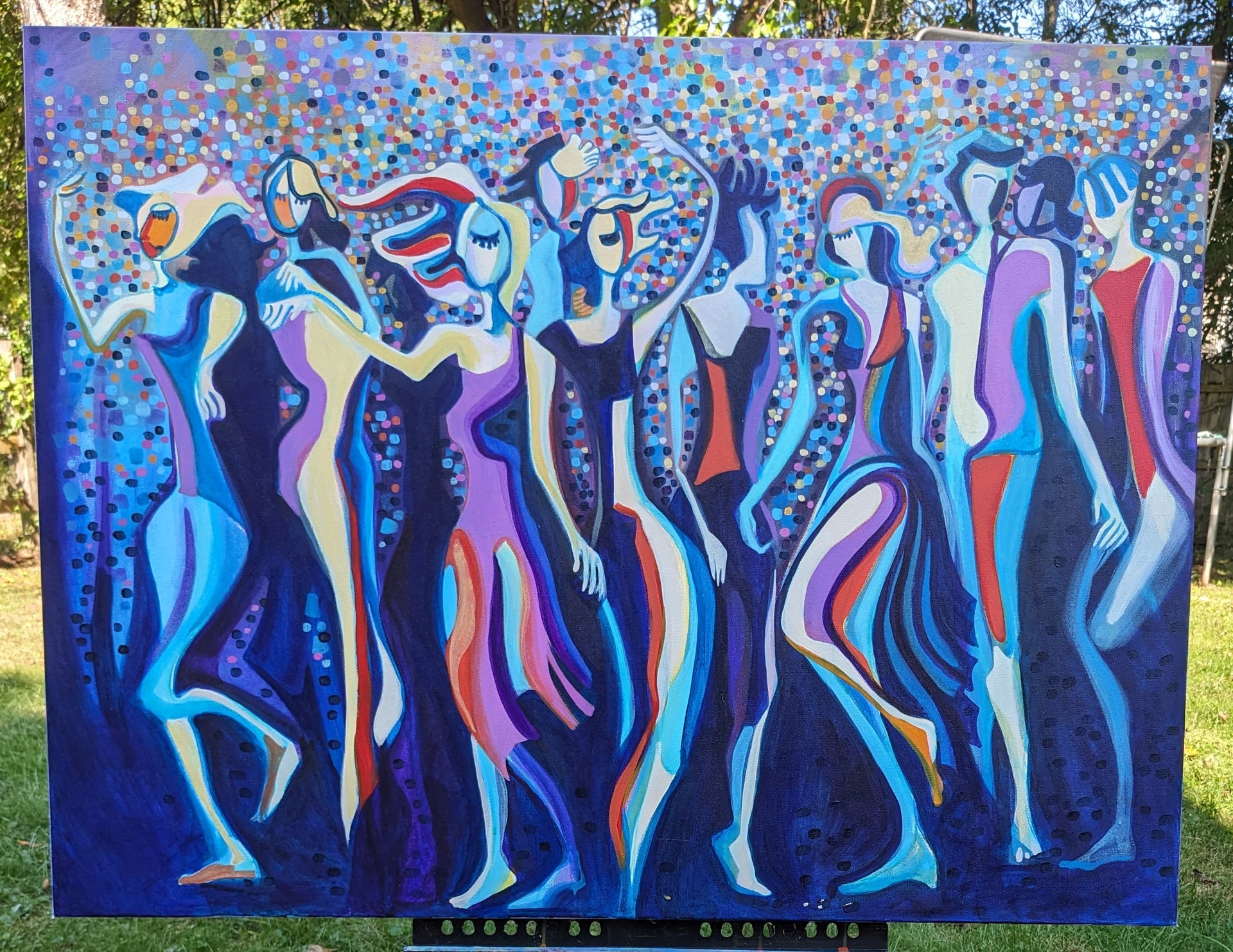 Dance Moves by Diana Elena Chelaru - acrylic painting | UGallery