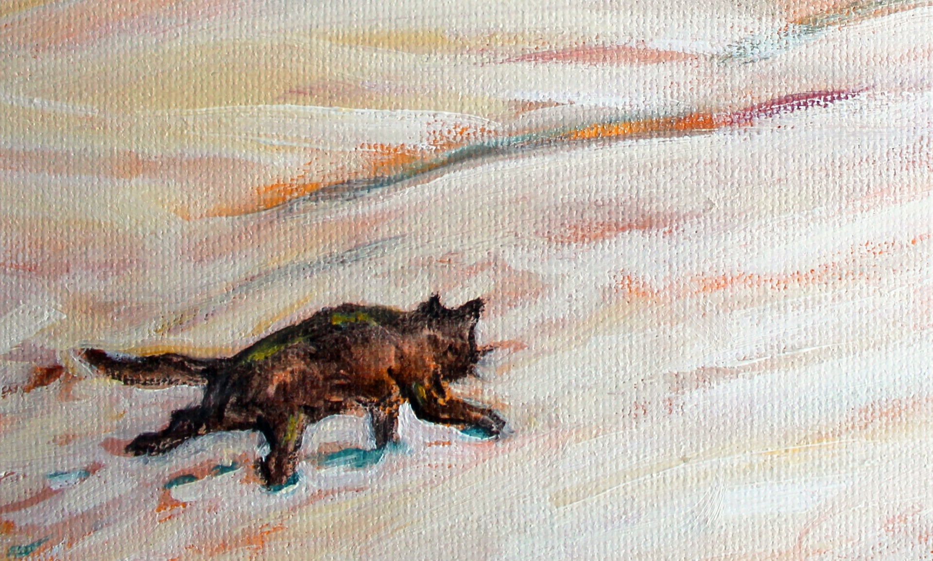 Christmas Morning by Doug Cosbie - oil painting | UGallery