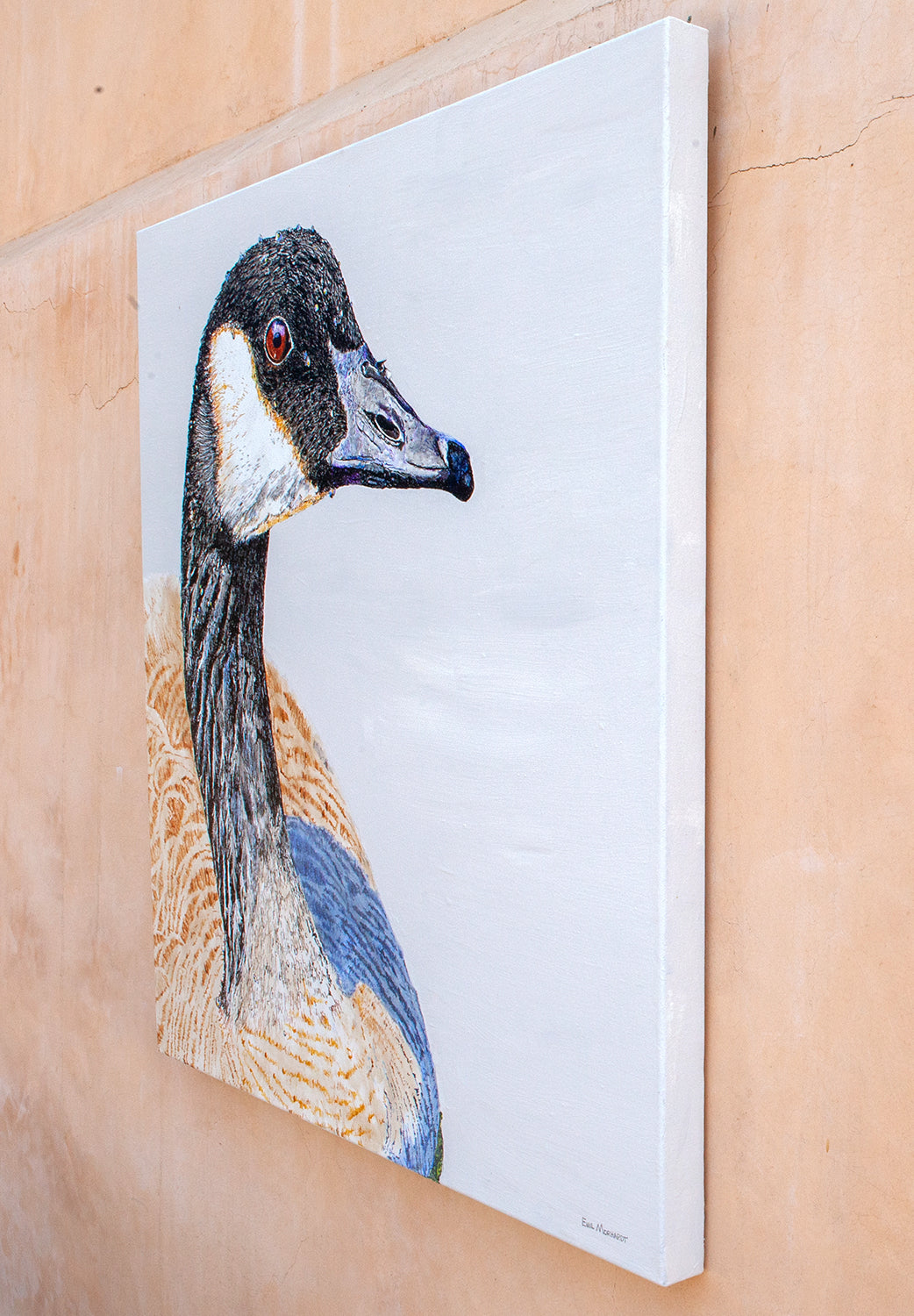 Canada Goose #1 by Emil Morhardt - acrylic painting | UGallery