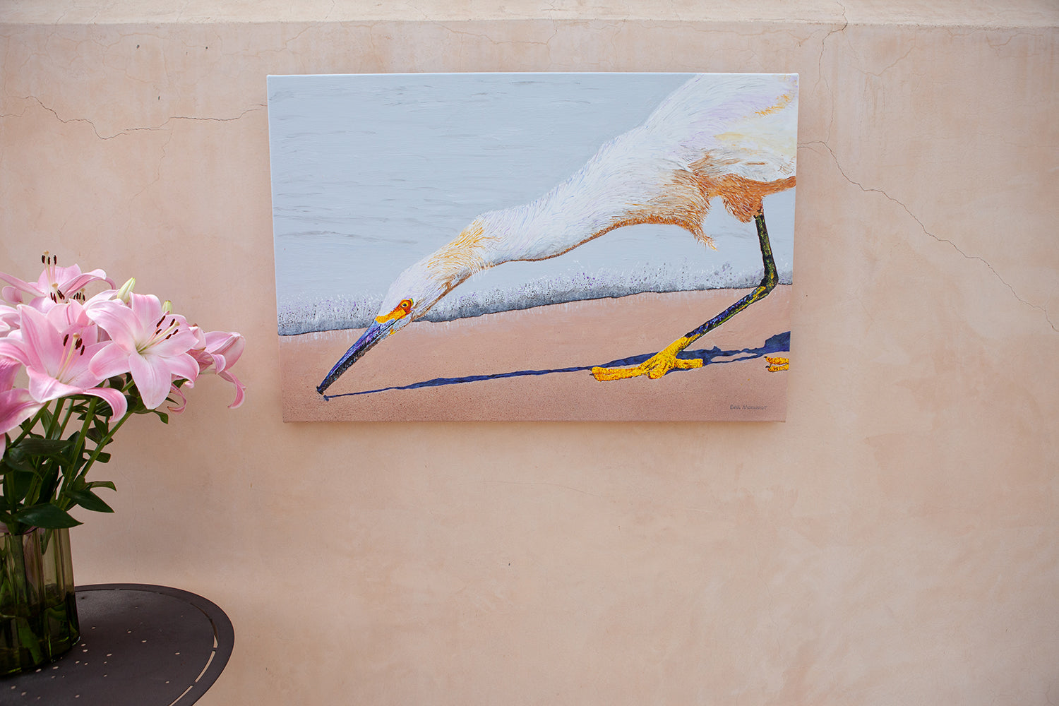 Great White Hunter by Emil Morhardt - acrylic painting | UGallery