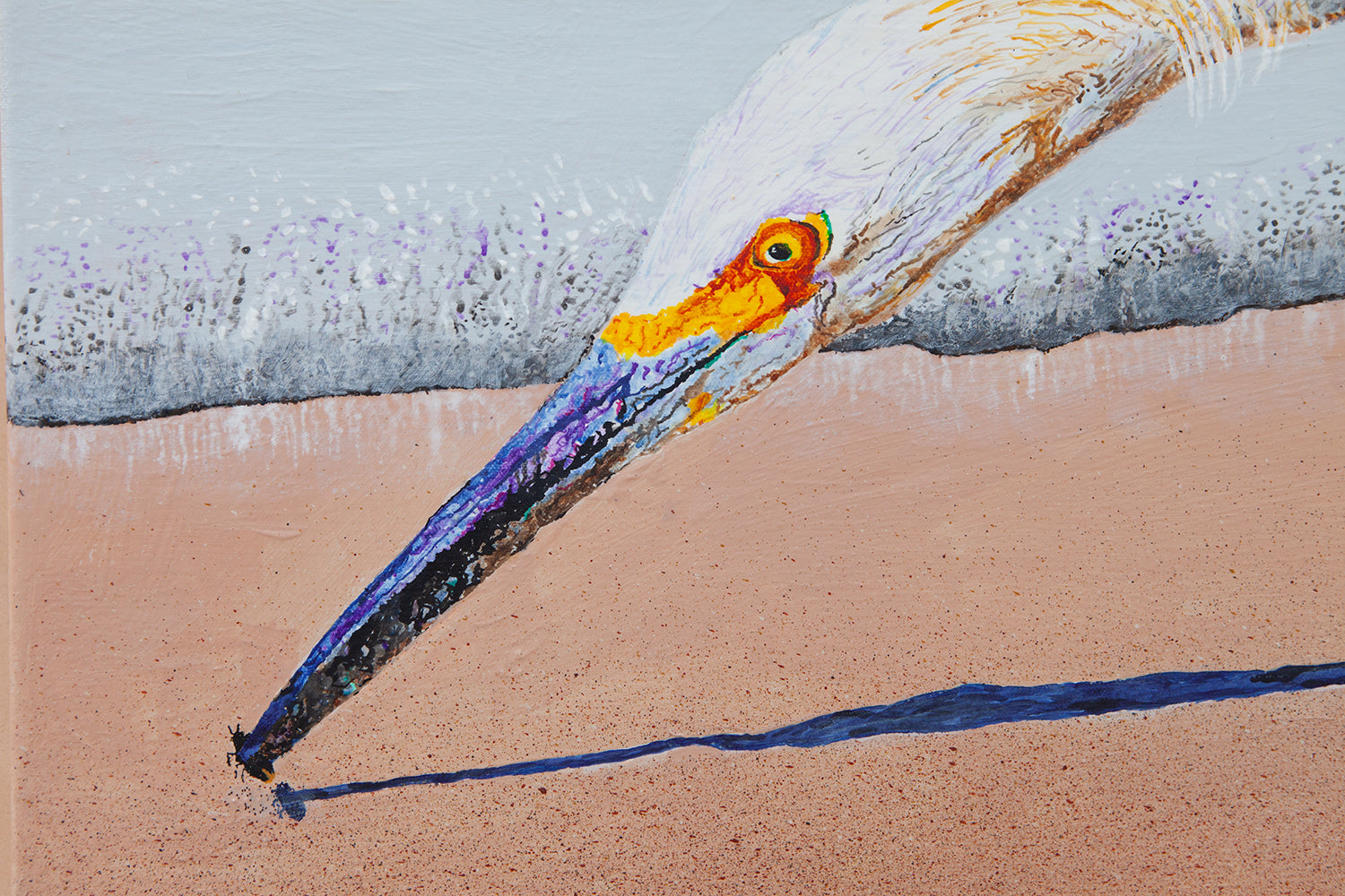 Great White Hunter by Emil Morhardt - acrylic painting | UGallery