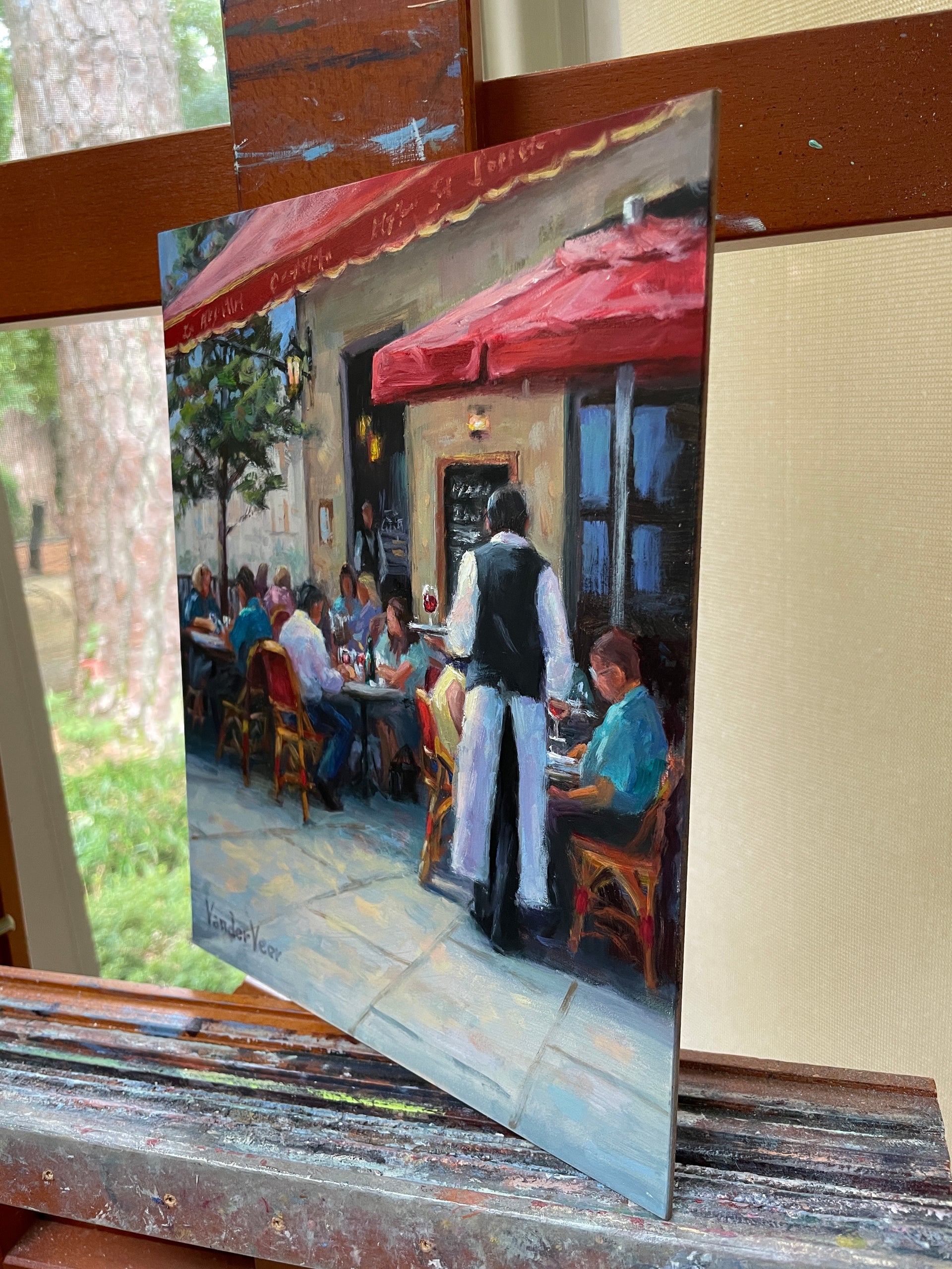 April in Paris by Faye Vander Veer - oil painting | UGallery