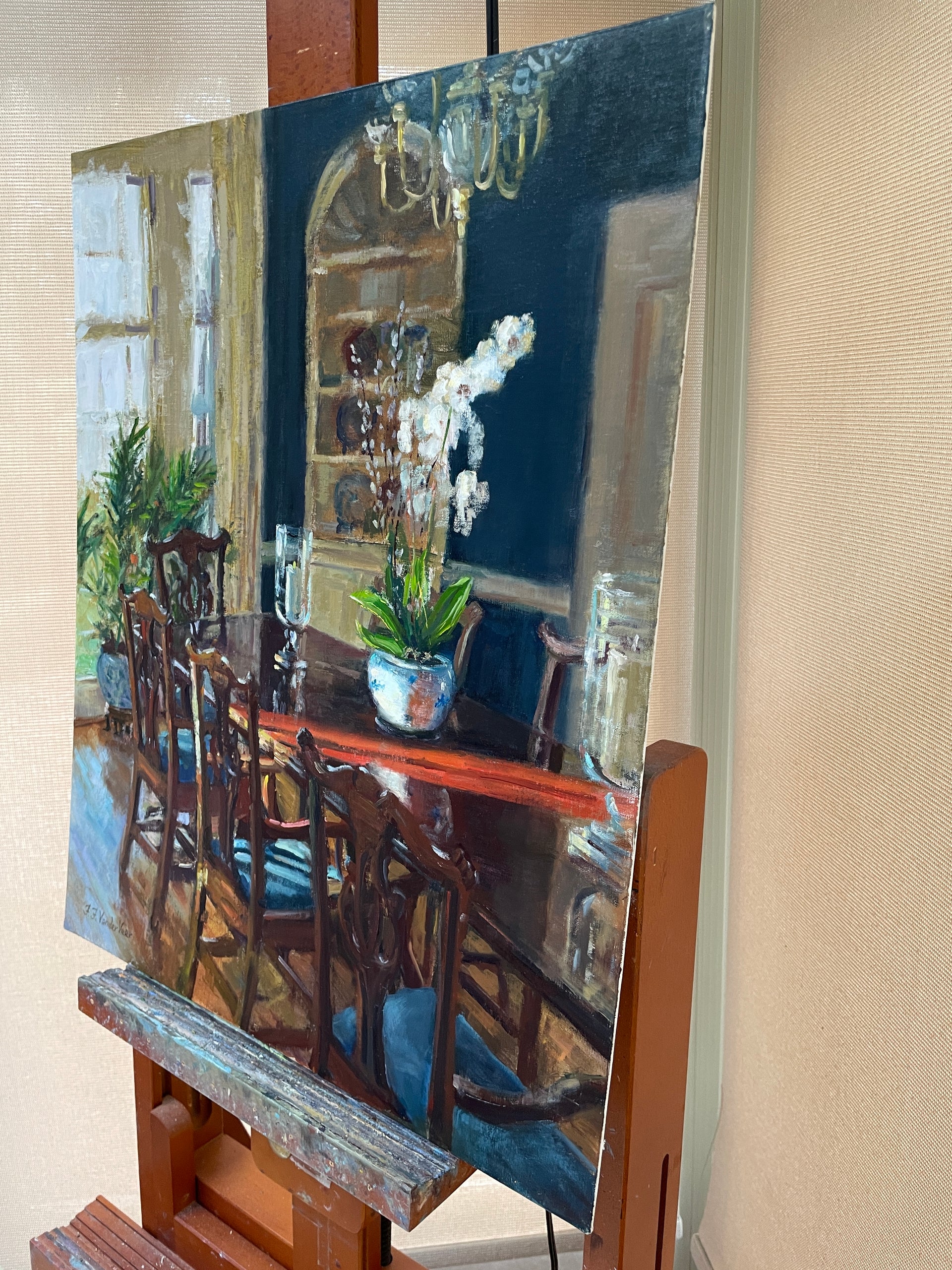 Early Sunday Morning by Faye Vander Veer - oil painting | UGallery