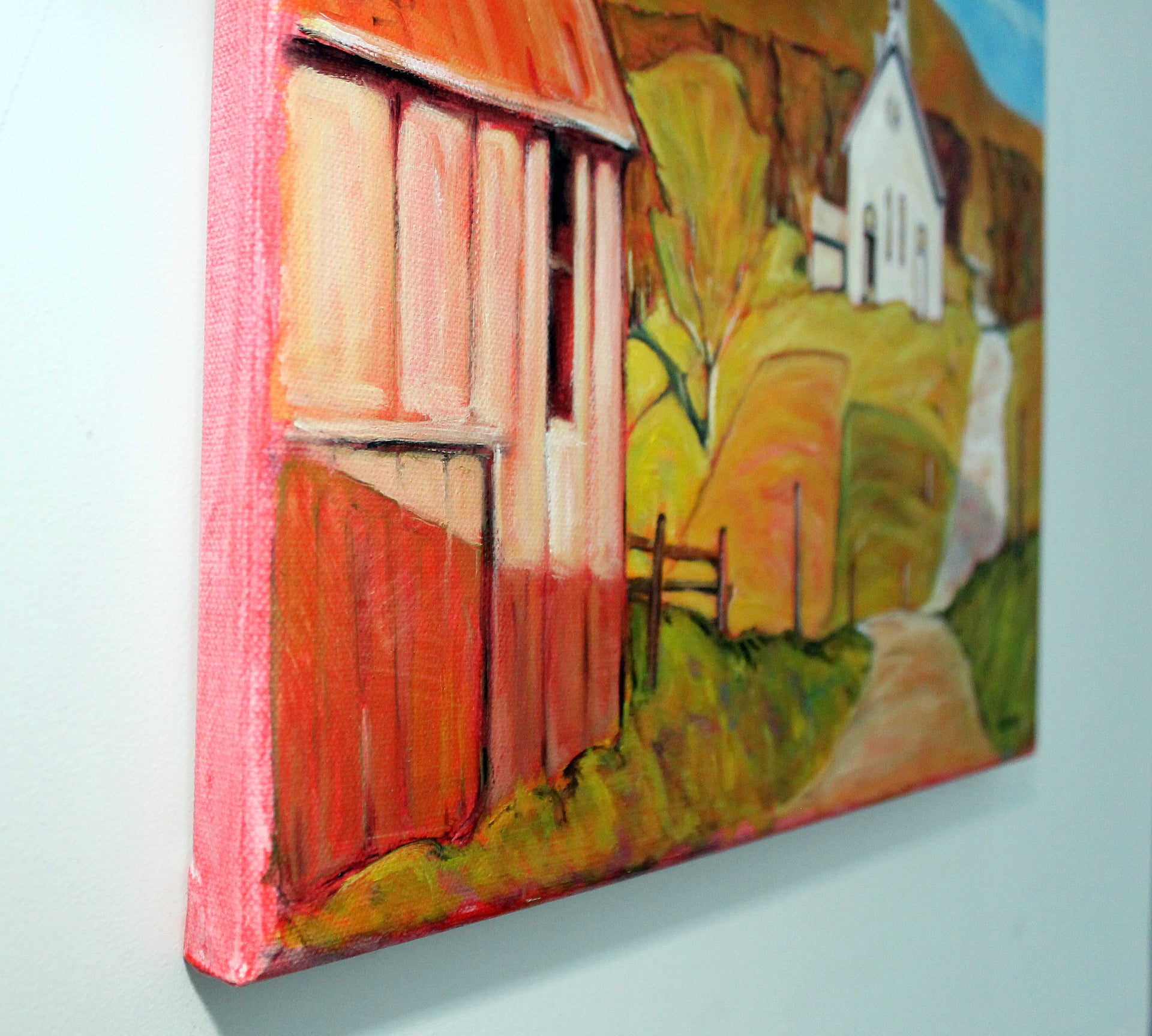 Adirondack Church by Doug Cosbie - oil painting | UGallery