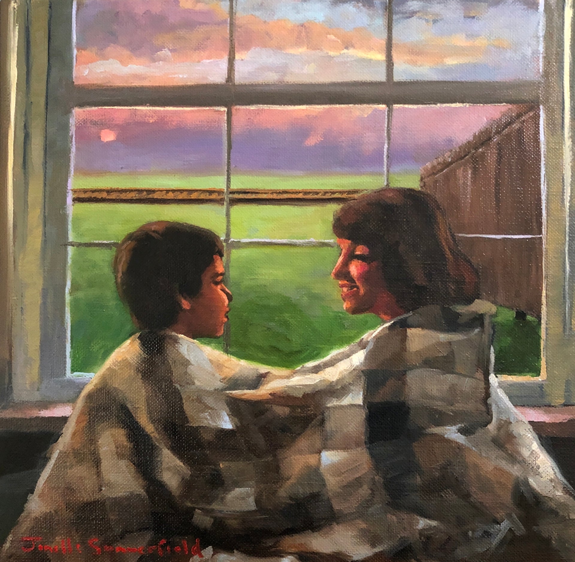 Forever This Way - Commission by Jonelle Summerfield - oil painting ...